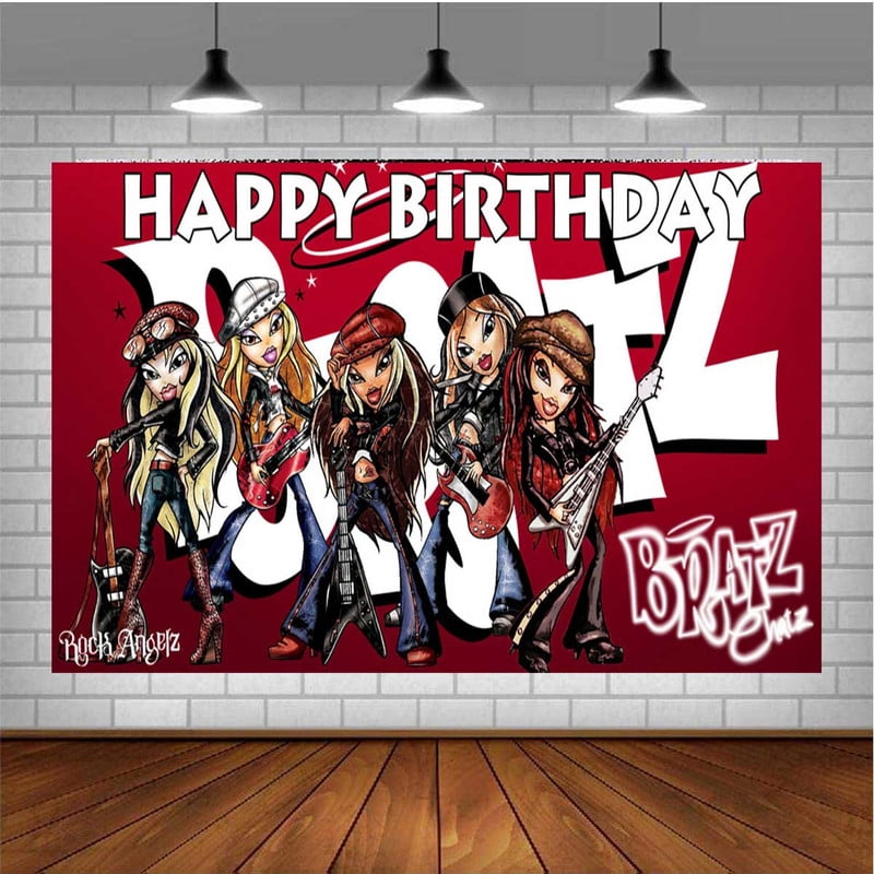 Bratz Girls Taspestry Post Banner Backdrop Background Wall Decor Party ...