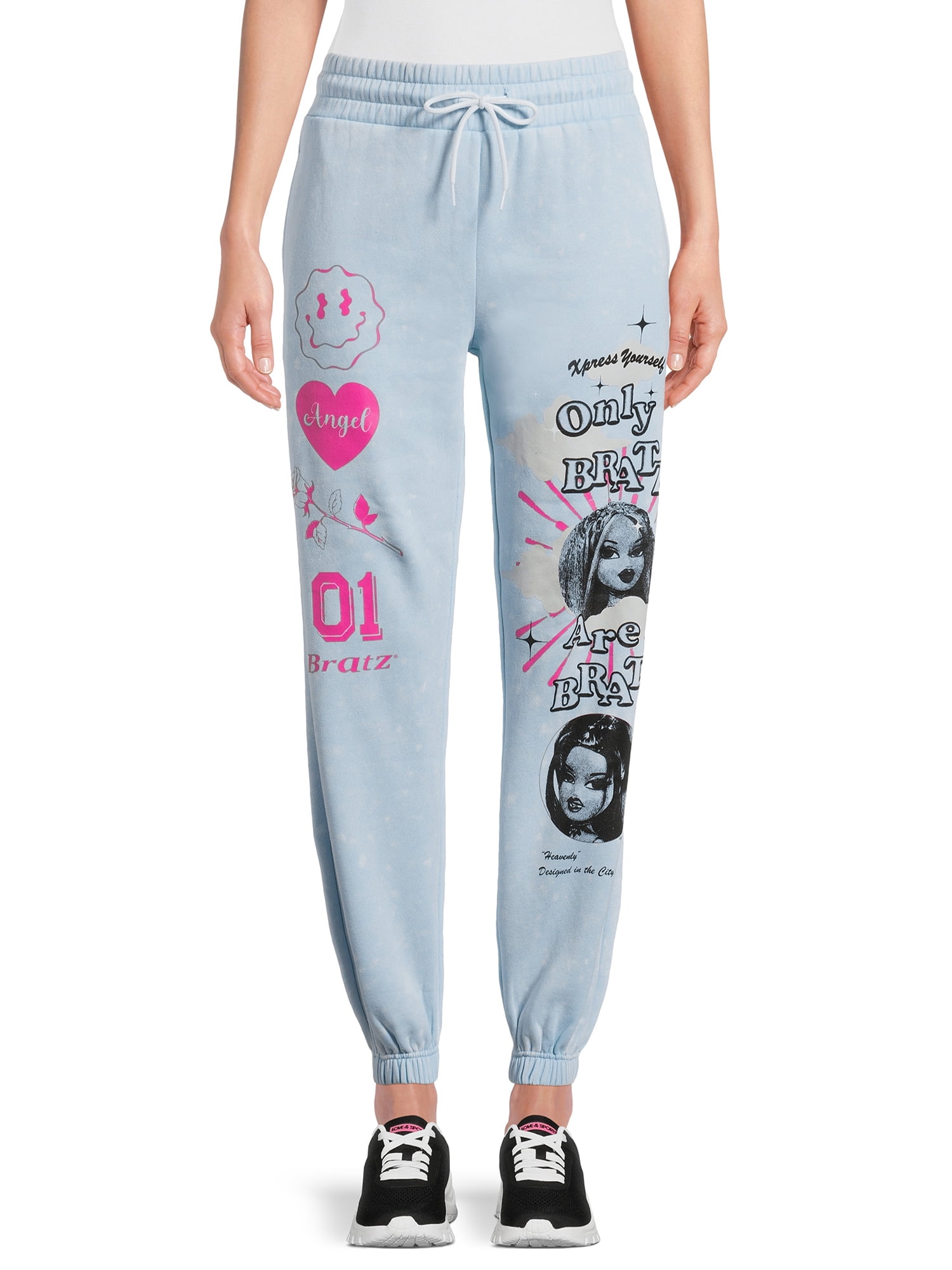 Bratz Juniors Graphic Jogger Pants - Bratz Graphics - Walmart.com