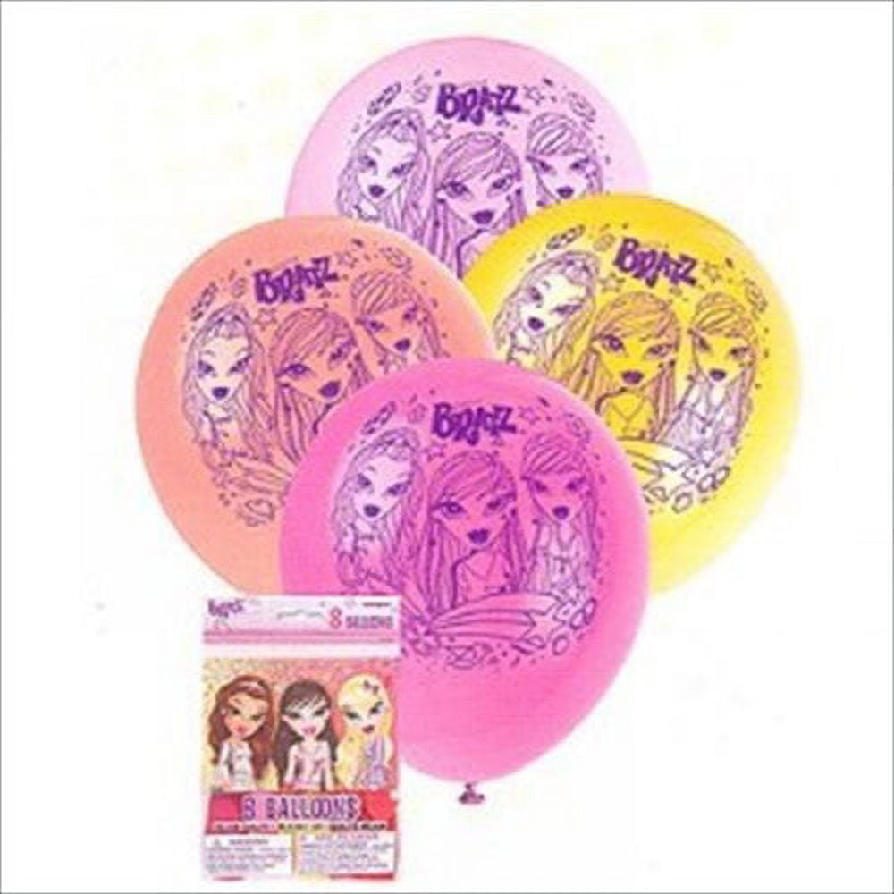 Bratz 'Lucky and Charmed' Latex Balloons (8ct) - Walmart.com