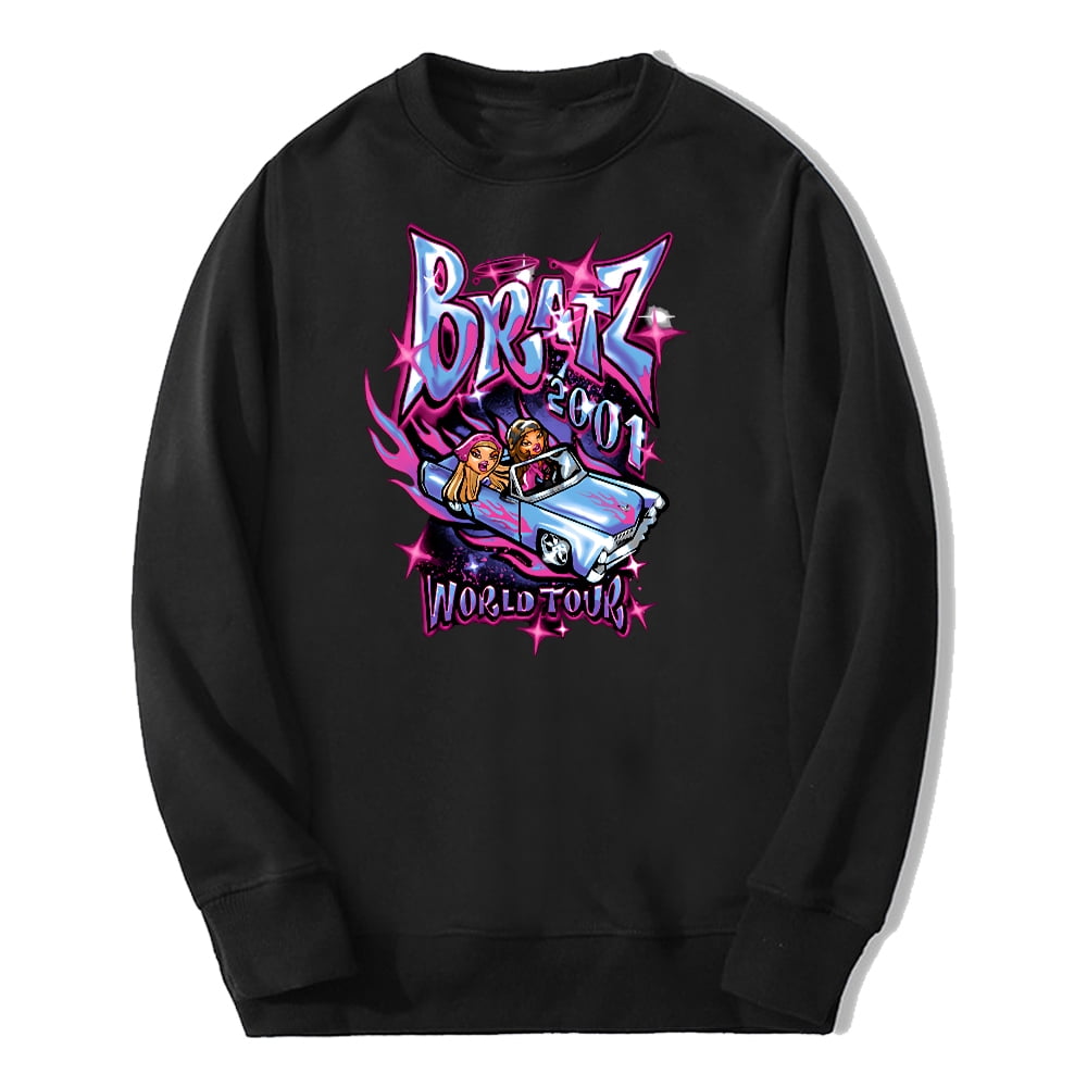 Bratz Merch Y2K Streetwear Crewneck Long Sleeve Sweatshirts Men Women ...