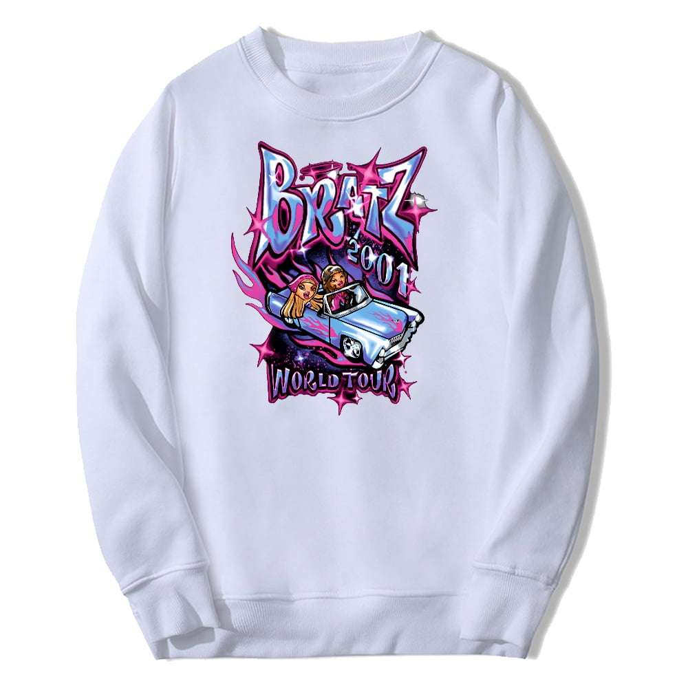 Bratz Merch Y2K Streetwear Crewneck Long Sleeve Sweatshirts Men Women ...