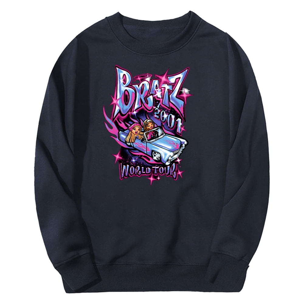 Bratz Merch Y2K Streetwear Crewneck Long Sleeve Sweatshirts Men Women ...