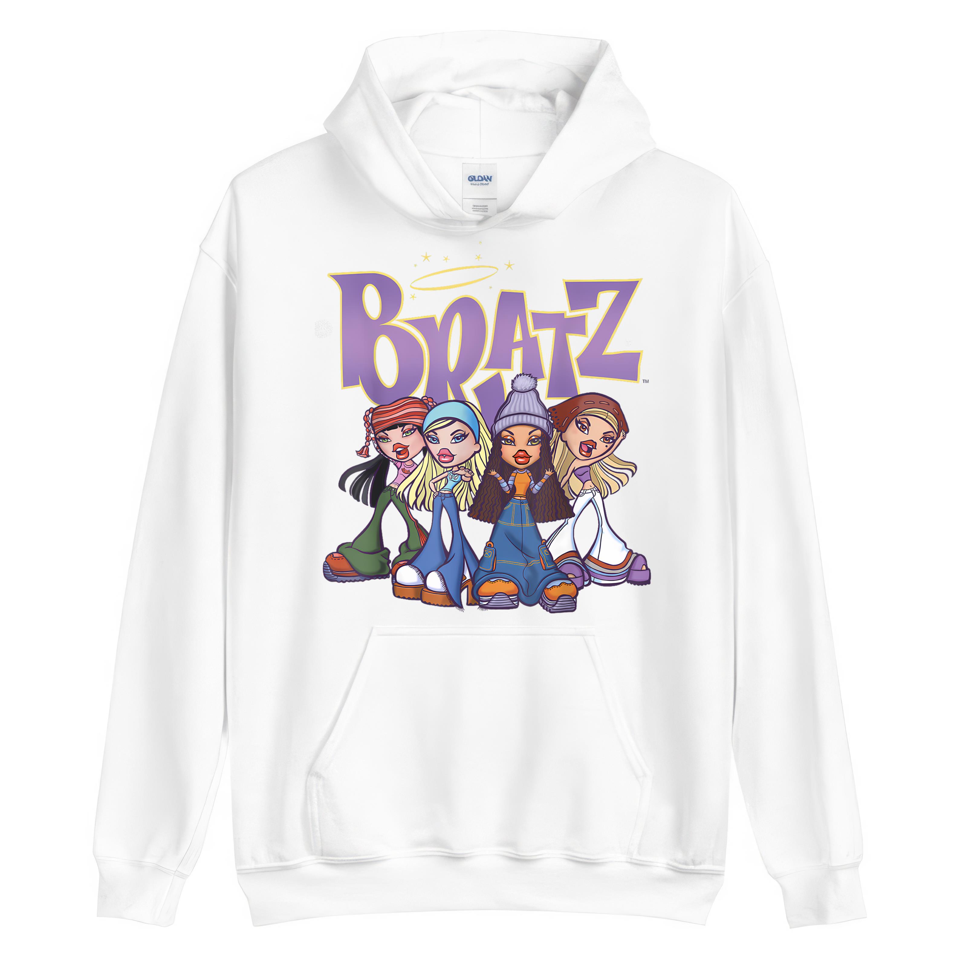 Bratz Original Four Group Shot Logo T-Shirt, S-5XL, Made In USA-TH27103 ...