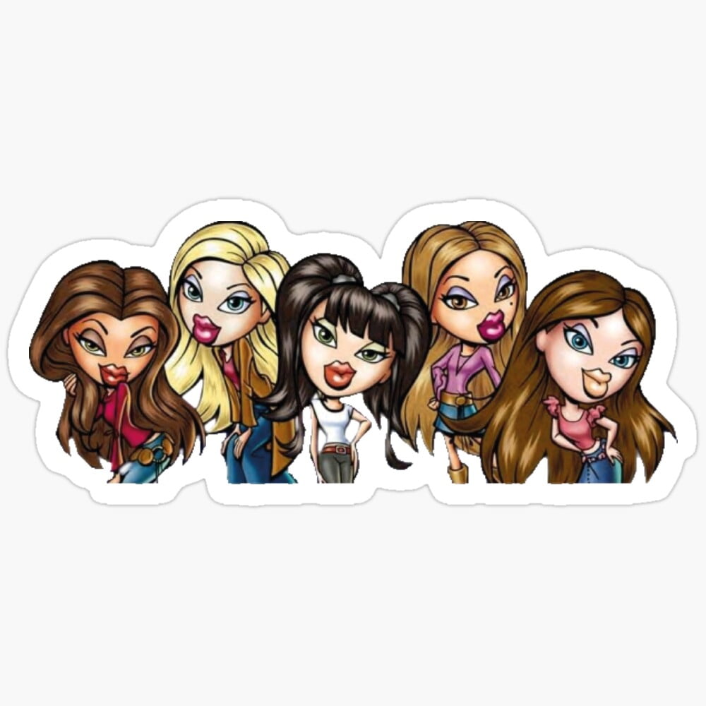 Bratz Sticker Phone Decal Water Bottle Stickers Car Decals, Laptop ...