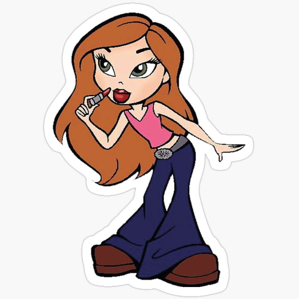 Bratz Sticker Phone Decal Water Bottle Stickers Car Decals, Laptop ...