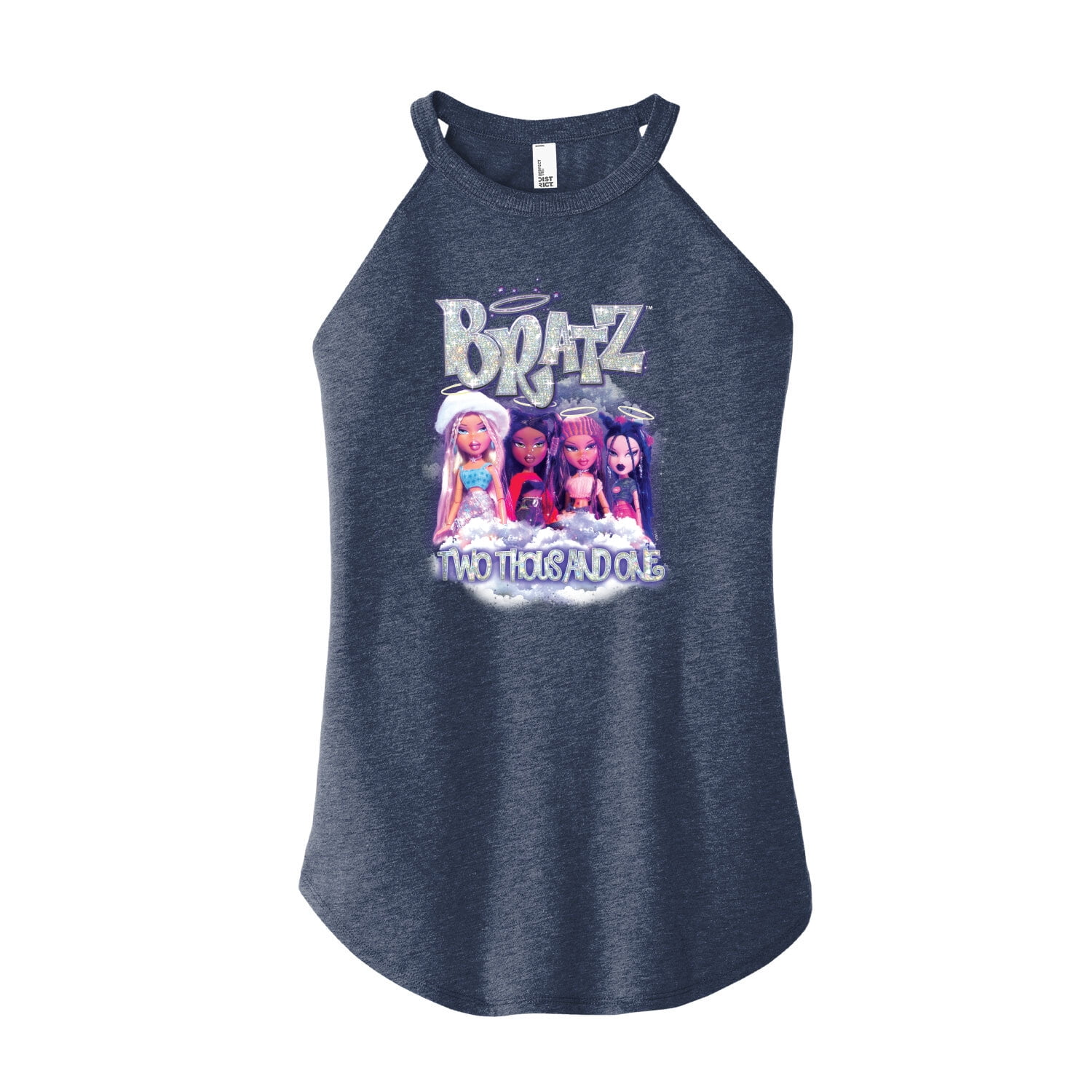 Bratz - Two Thousand One - Juniors High Neck Tank Top - Walmart.com