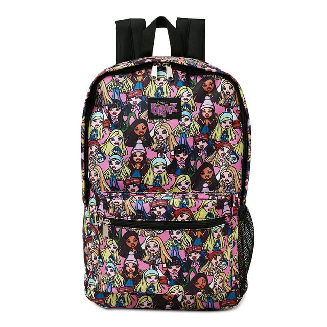 Bratz Unisex 18" Backpack with Internal Laptop Sleeve, Multi-Color ...