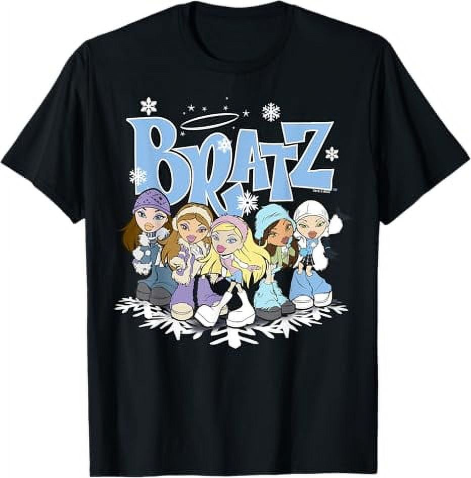 Bratz Winter Wonderland Group Shot T-Shirt - Walmart.com
