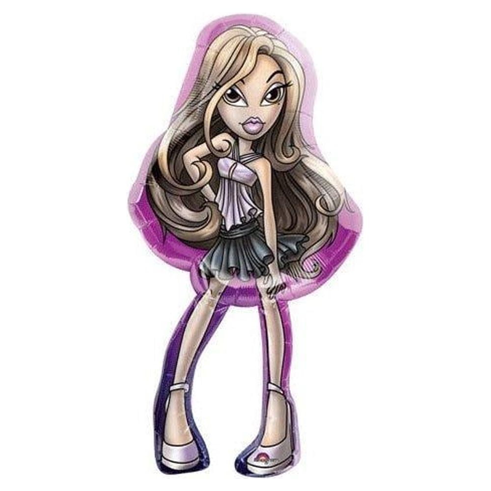 Bratz Yasmin Supershape 38" Mylar Balloon - Walmart.com