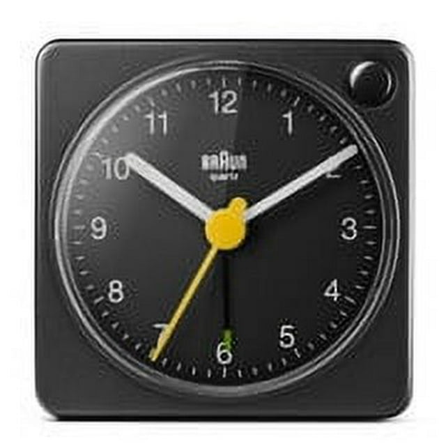 Braun BC02XB: Compact Bedside Travel Alarm Clock with Snooze & Quiet ...