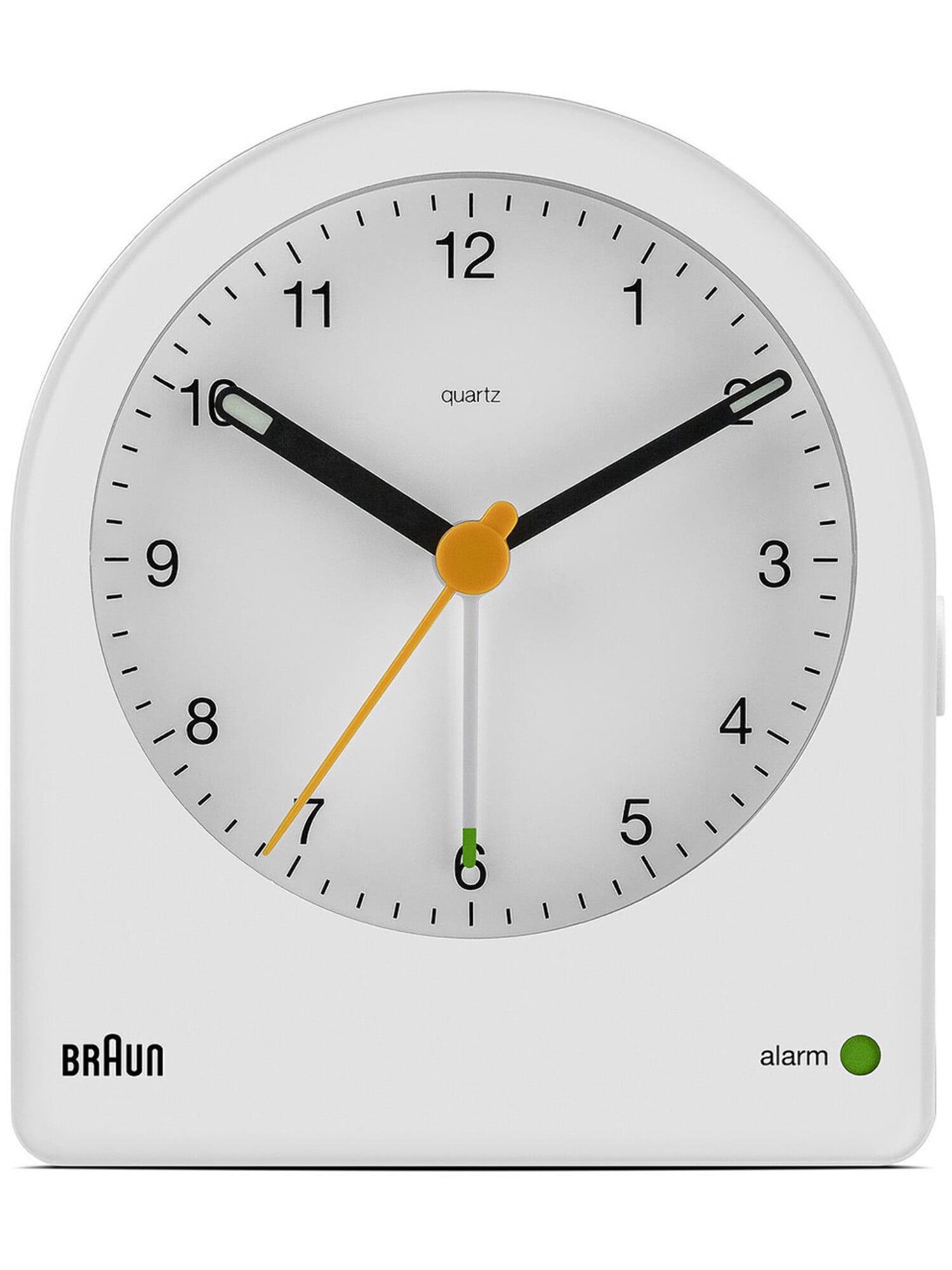 Braun Classic Analogue Alarm Clock with Snooze and Continuous Backlight ...