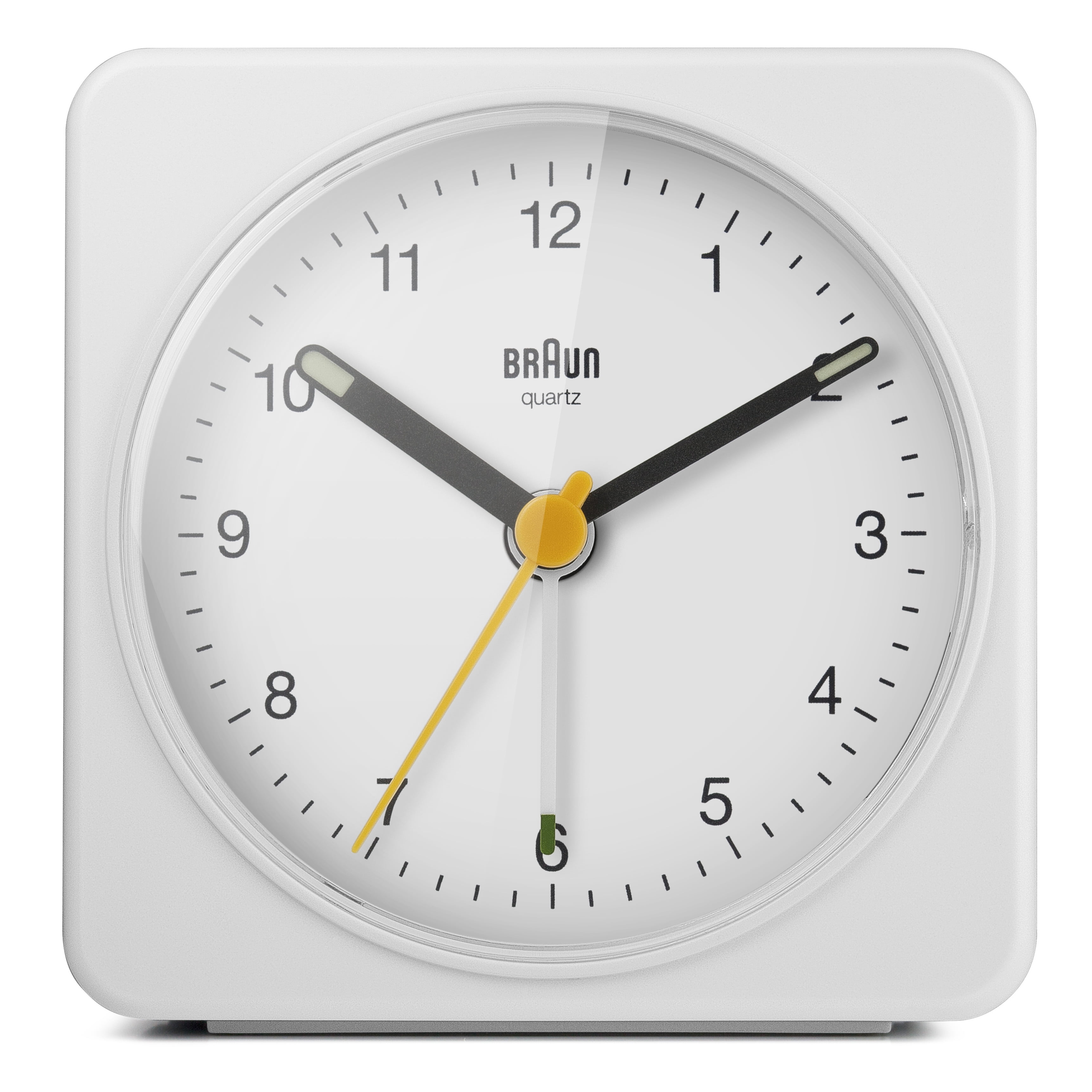 Braun Classic Analogue Alarm Clock with Snooze and Light, Quiet Quartz Sweeping Movement ...