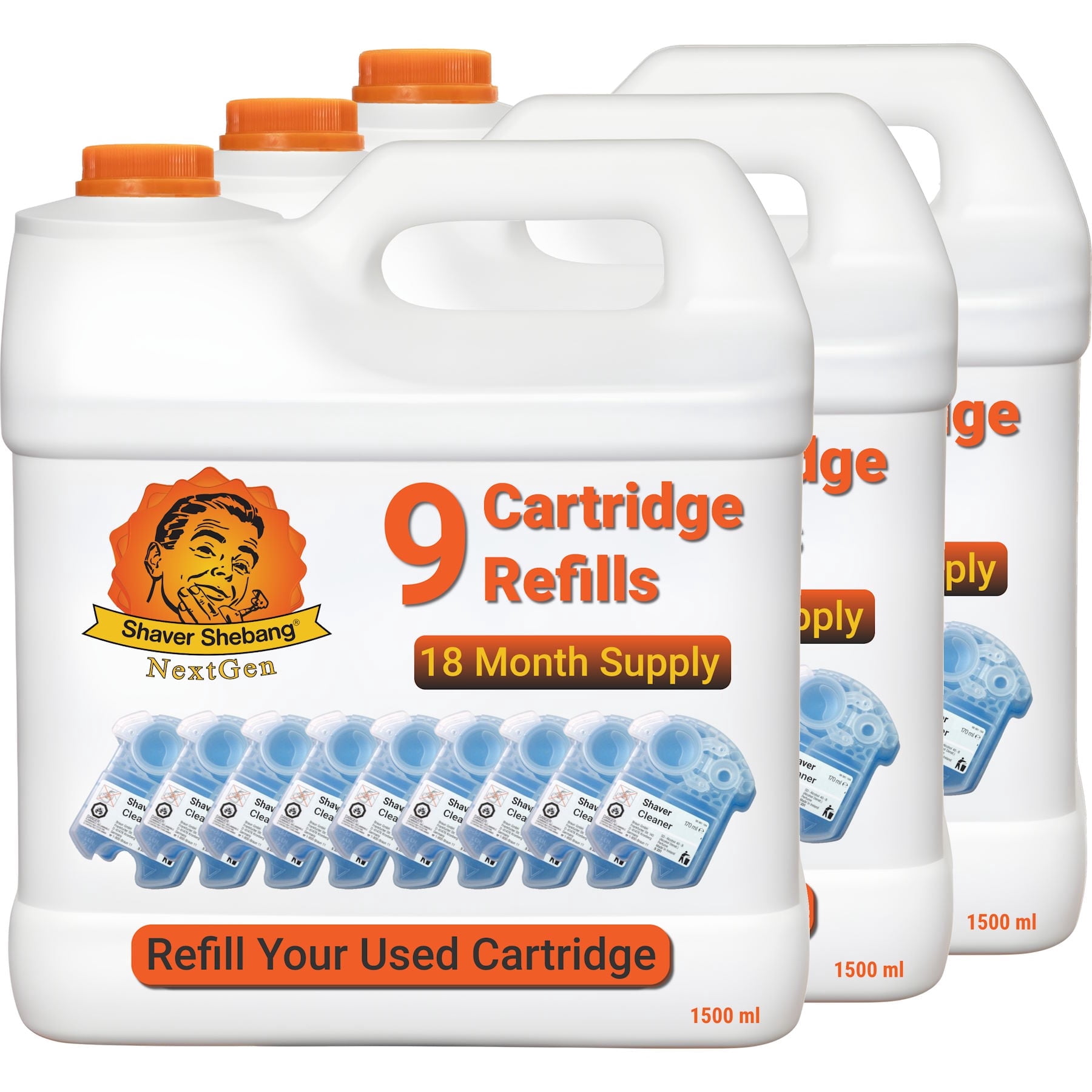27 Clean & Renew® Cartridge Refills—54 Months of Clean Shaving by ...