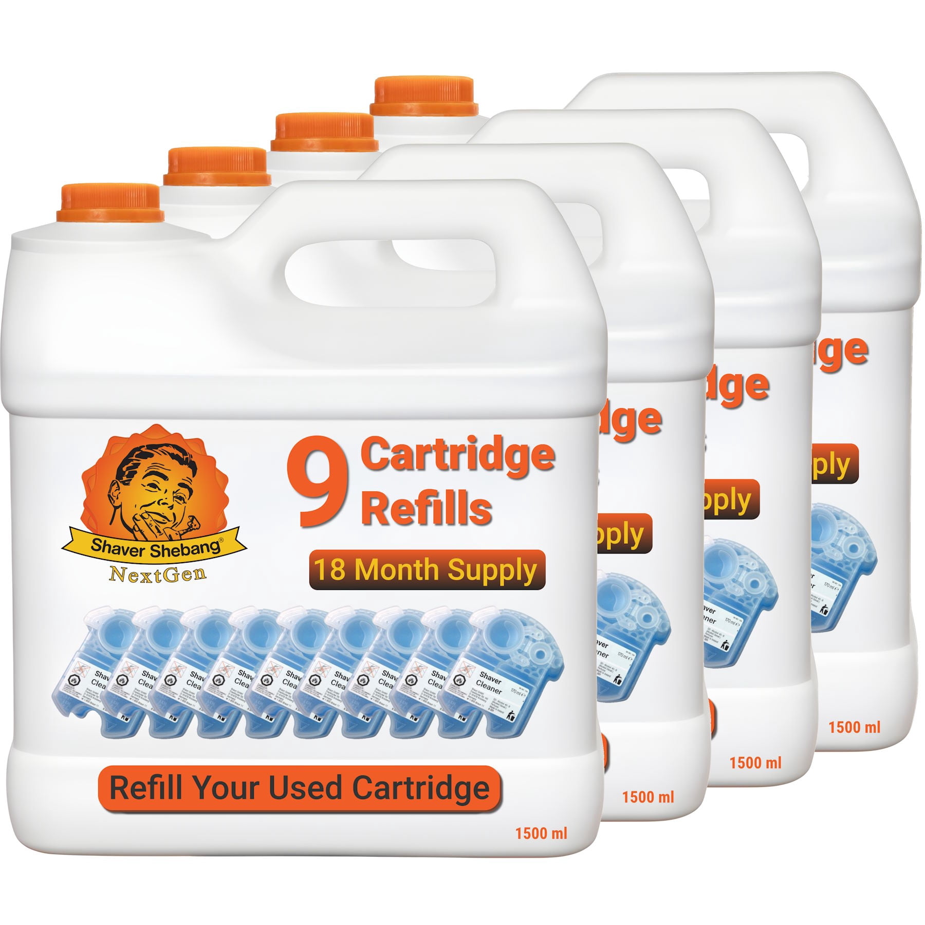 36 Clean & Renew® Cartridge Refills—72 Months of Clean Shaving by ...