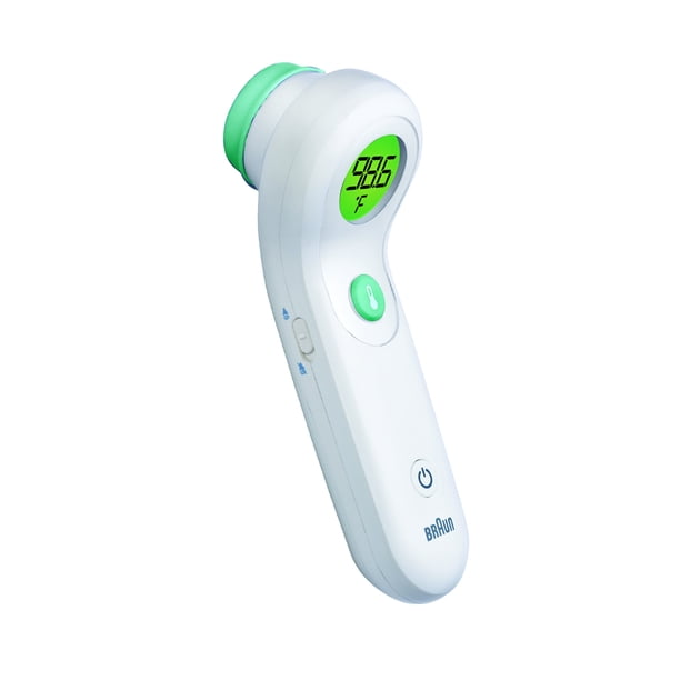 Braun Forehead Thermometer, BFH150US, White - Walmart Business Supplies