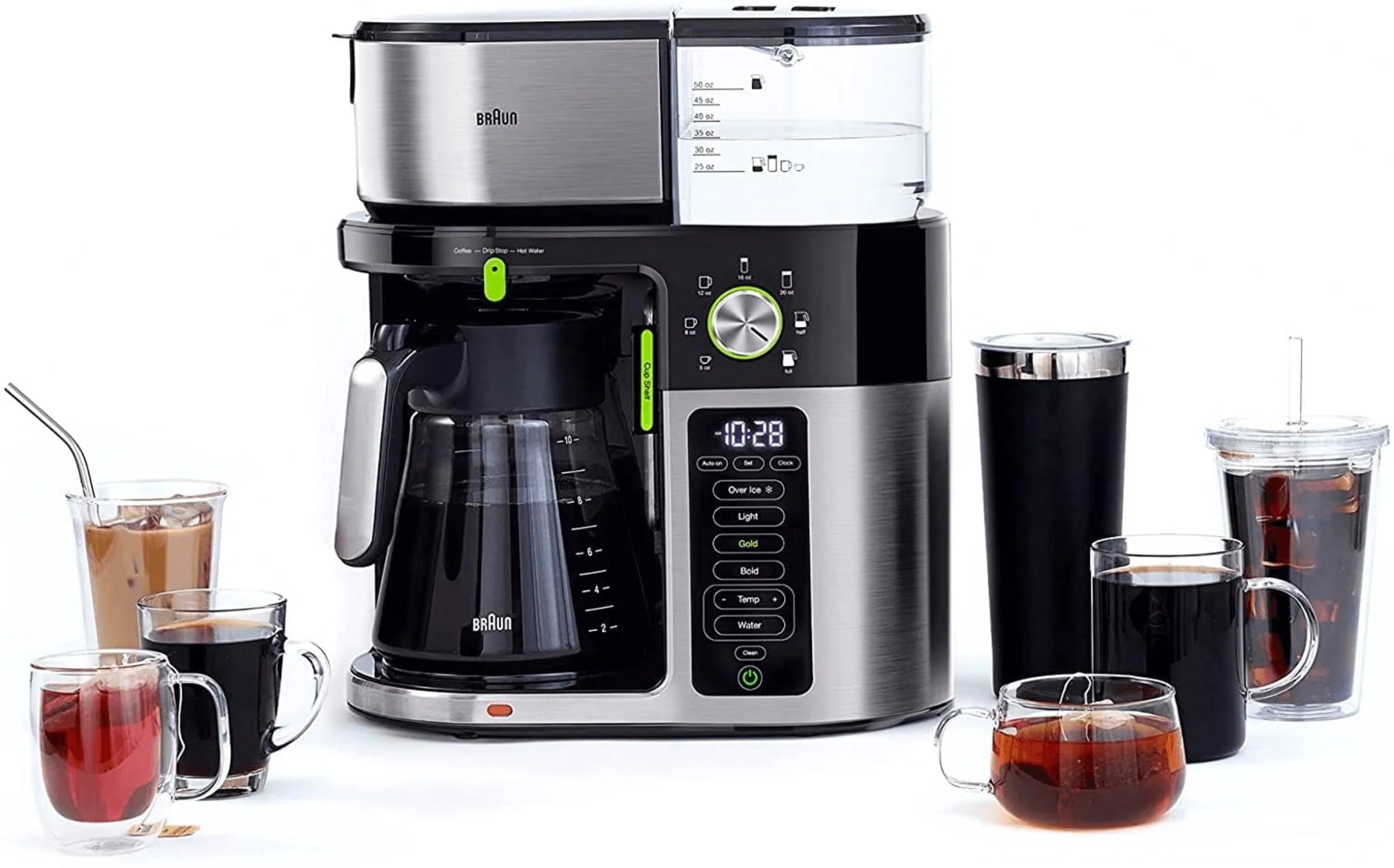 Braun Multiserve Coffee Machine 7 Programmable Brew Sizes / 3 Strengths ...