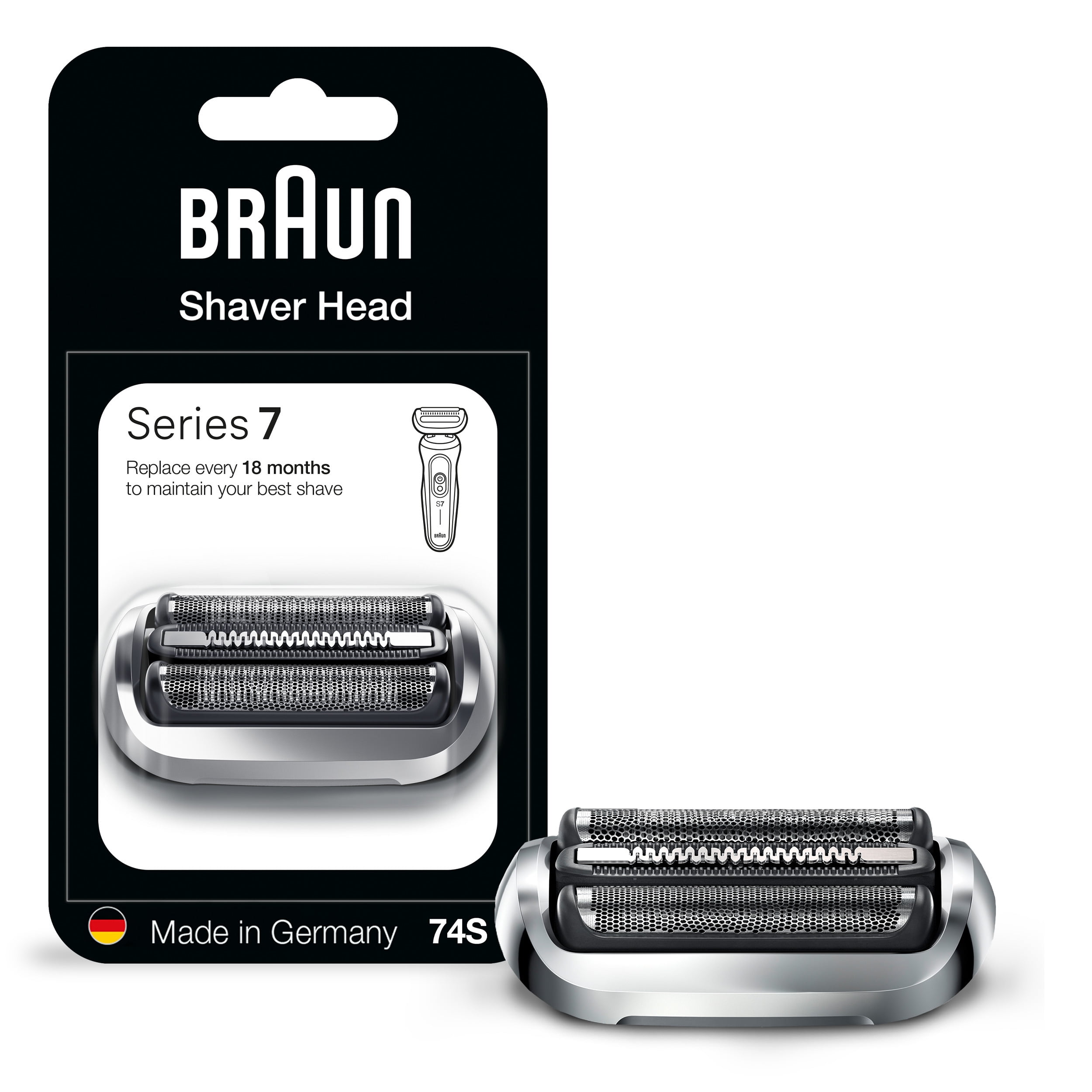 Braun Series 7 Male Razor Replacement Head Refill, Model 74s, 1 Count ...