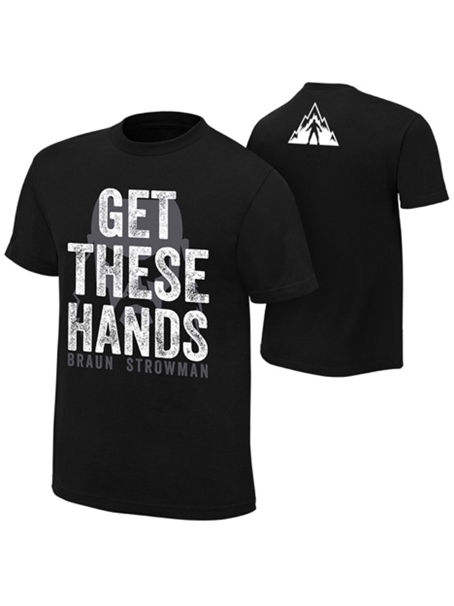 Braun Strowman Get These Hands Mens Black T-shirt 3XL - Walmart.com