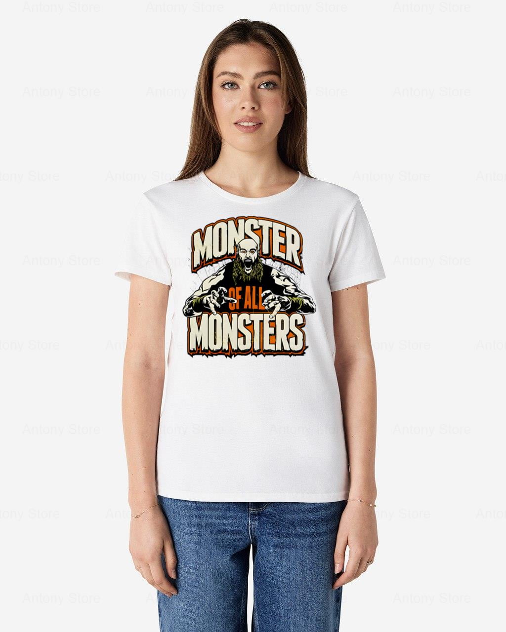 Braun Strowman Monster Of All Monsters WWE Wrestling T-shirt up to size ...