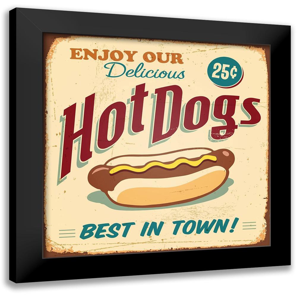 Braun Studio 15x15 Black Modern Framed Museum Art Print Titled - Hot ...