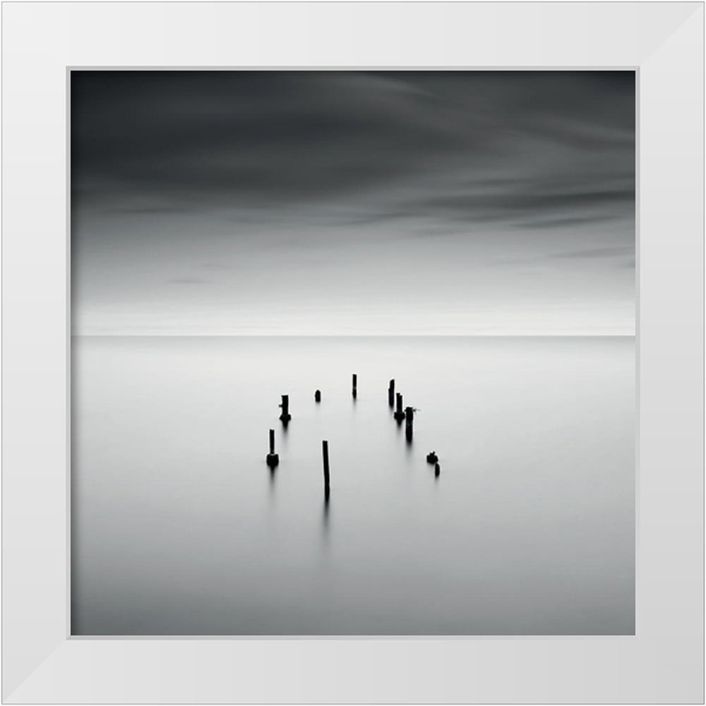 Braun Studio 15x15 White Modern Wood Framed Museum Art Print Titled ...