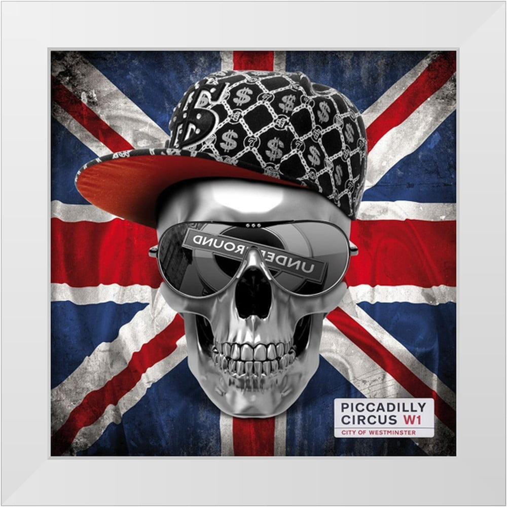 Braun Studio 26x26 White Modern Wood Framed Museum Art Print Titled ...