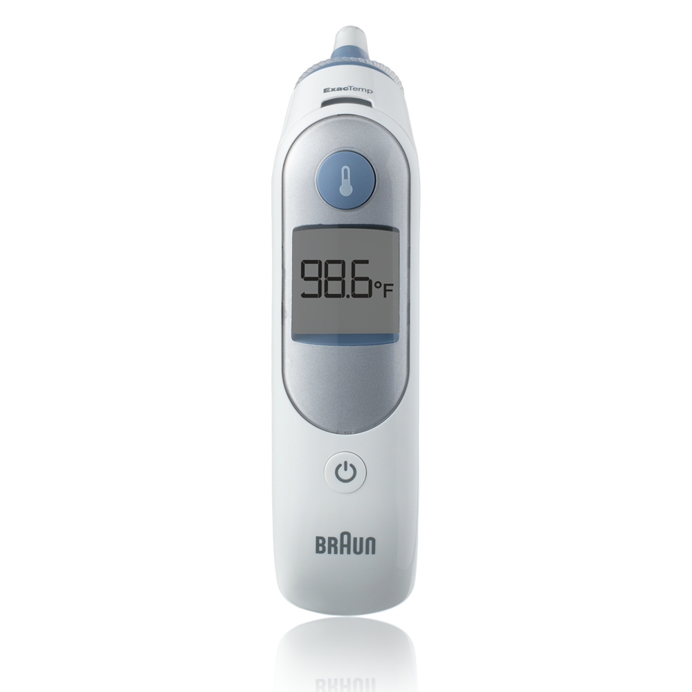 Vicks 3-in-1 No Touch Digital Thermometer, All Ages, White, VNT200 ...