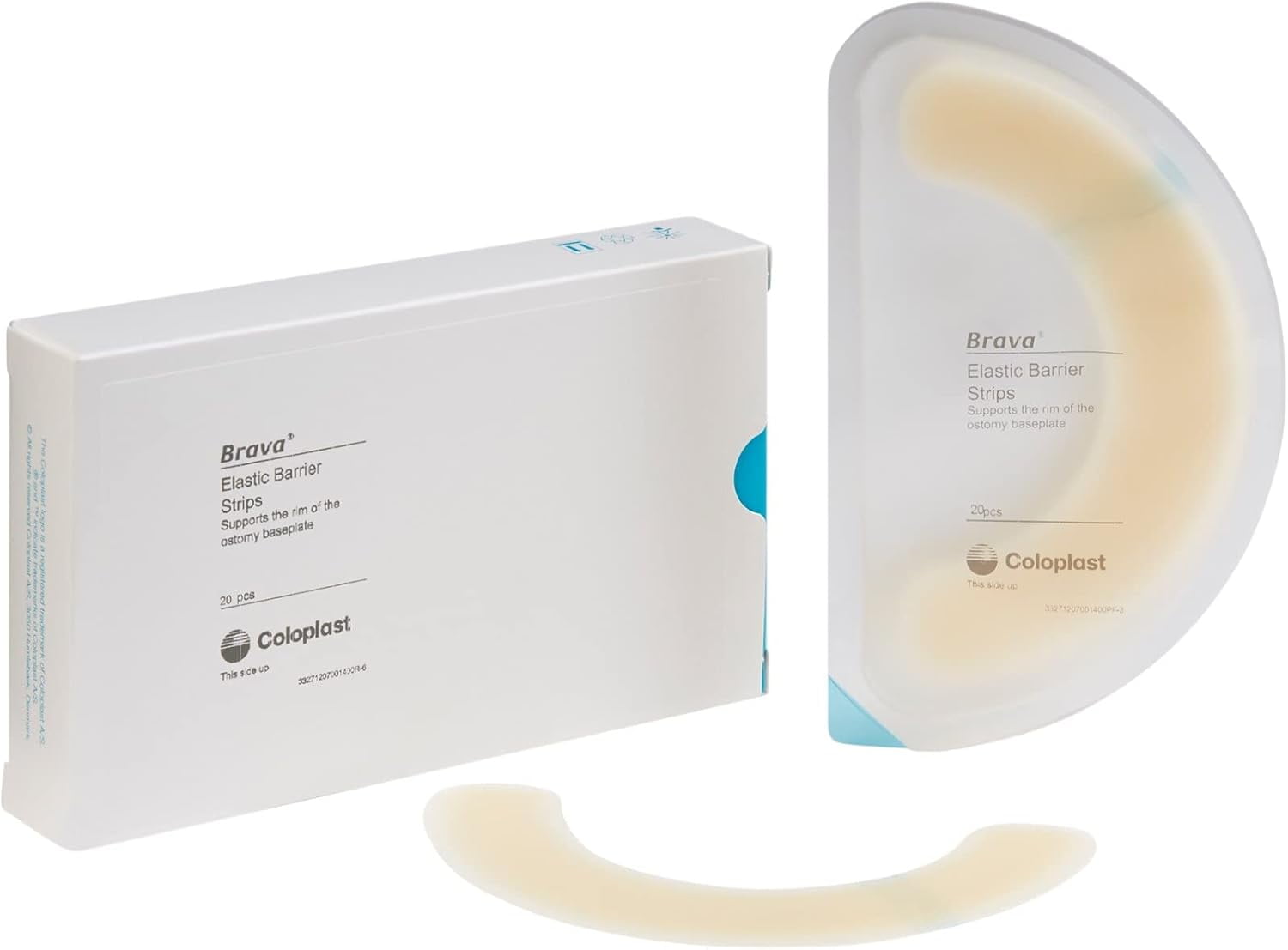 Brava 120700 Barrier Strips, 5Long, Elastic, Box of 20 - Walmart.com