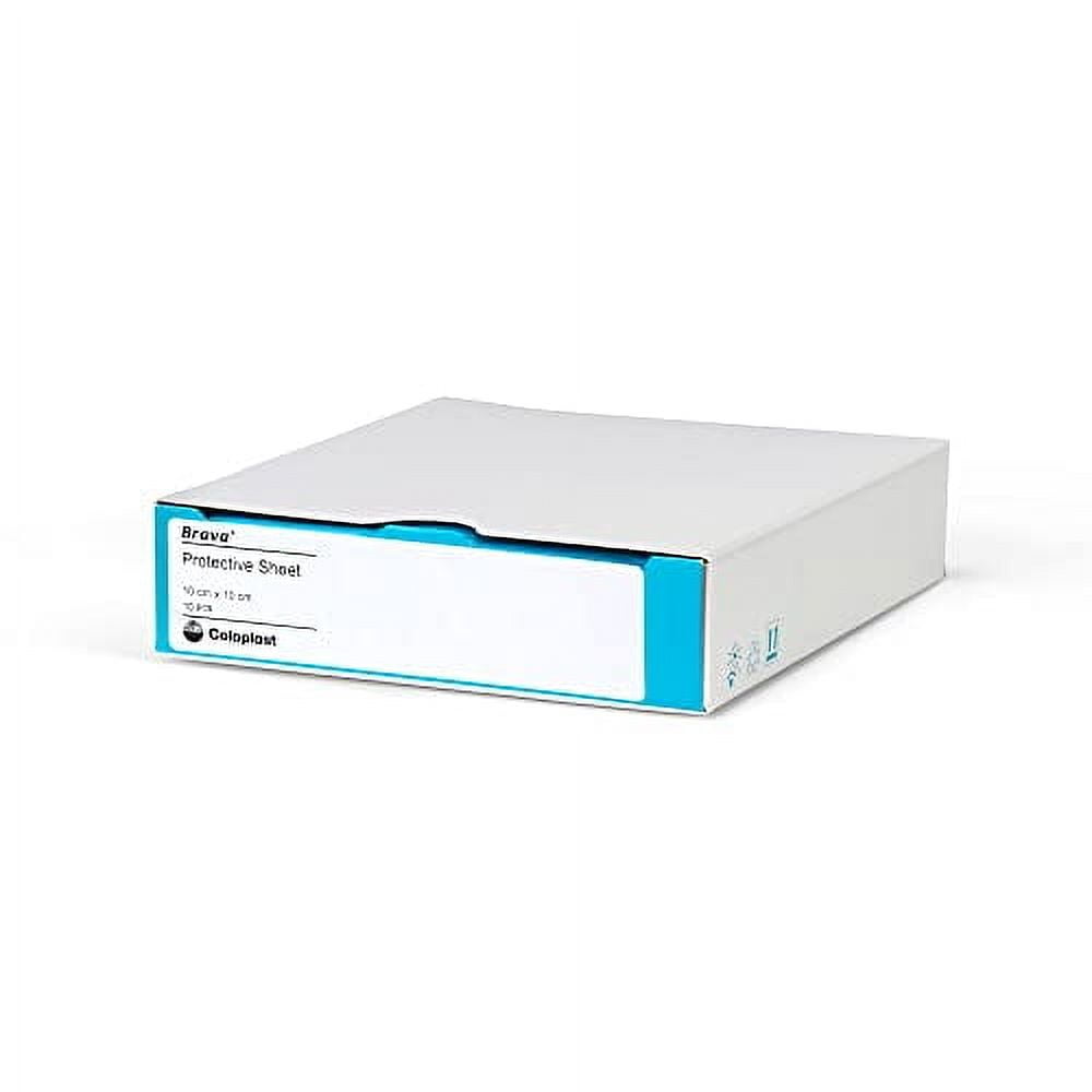 Brava Stoma Skin Protective Sheet, Skin Barrier, 4 X 4 32105 (Box of 10 ...