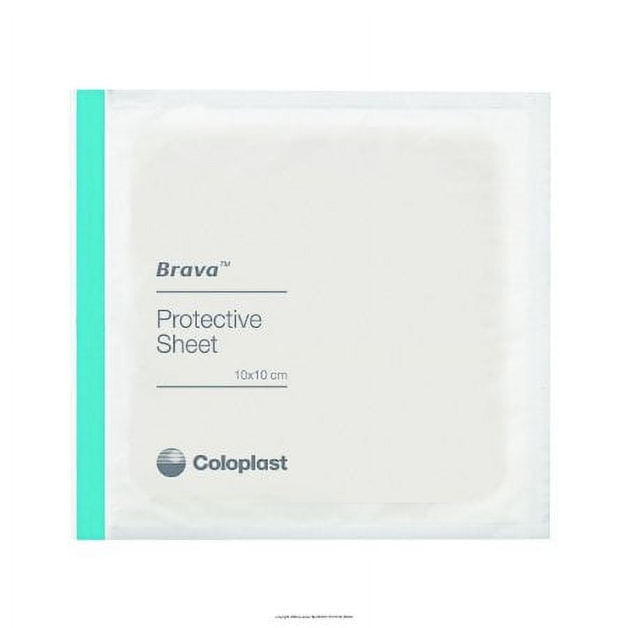 Brava Stoma Skin Protective Sheet, Skin Barrier, 4 x 4 Inch 32105 (Box ...