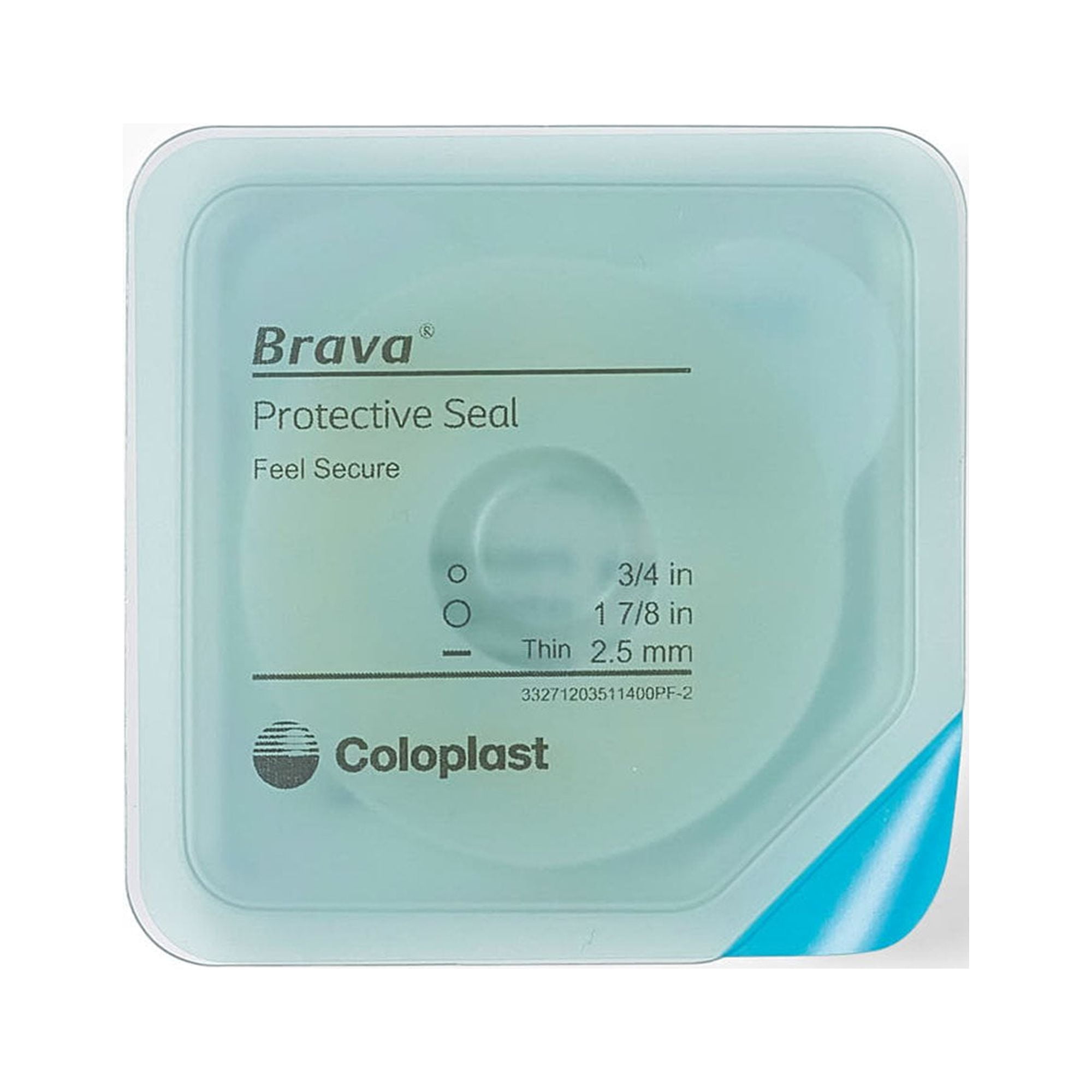 Brava Thin Moldable, Standard Wear Skin Barrier Ring Adhesive without ...