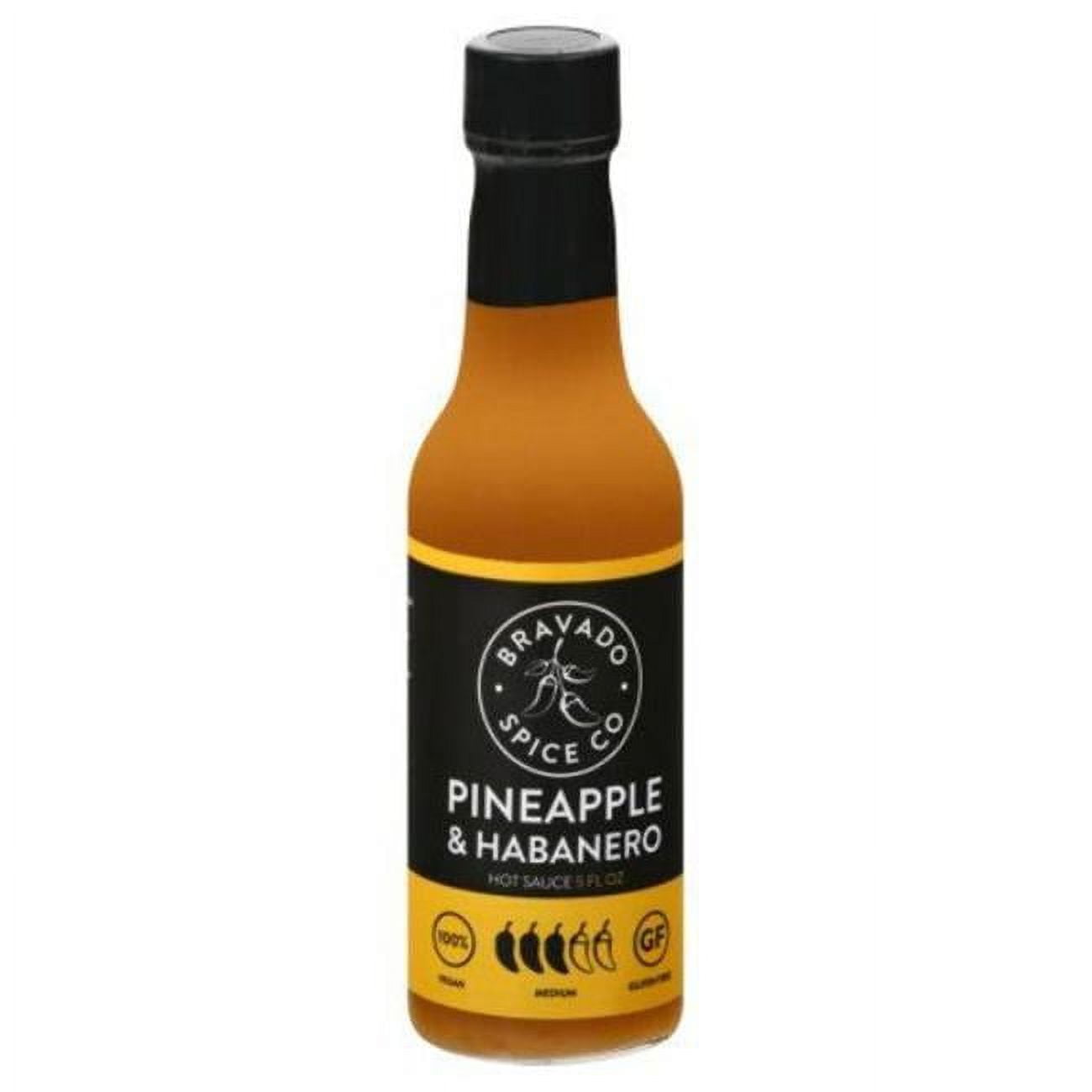 Bravado Spice Co. Pineapple & Habanero Hot Sauce Sweet Spicy 5 oz ...