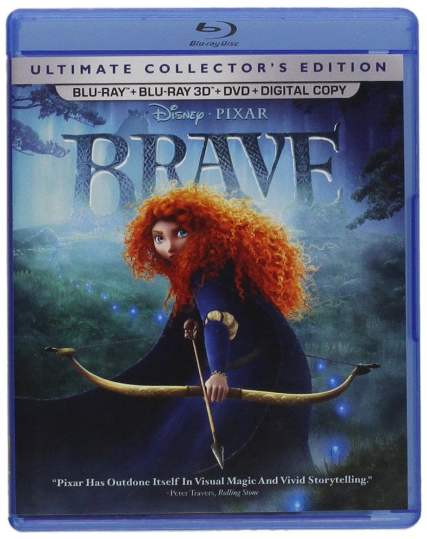 Brave (Blu-ray 3D + Blu-ray + DVD + Digital Copy) - Walmart.com