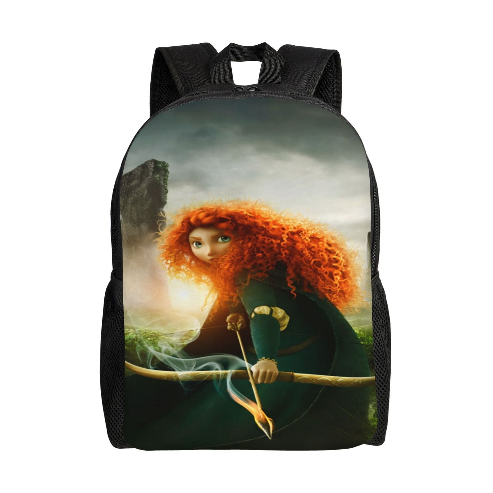 Brave Cartoon Backpacks Lightweight Large Capacity Unisex Bookbag Anime ...