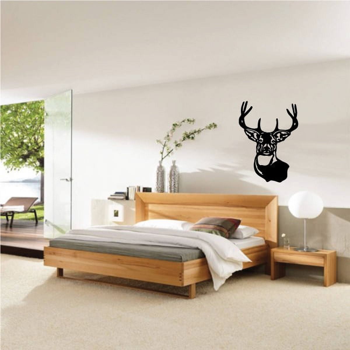 Brave Deer Buck Decal - 36 Inches - Walmart.com