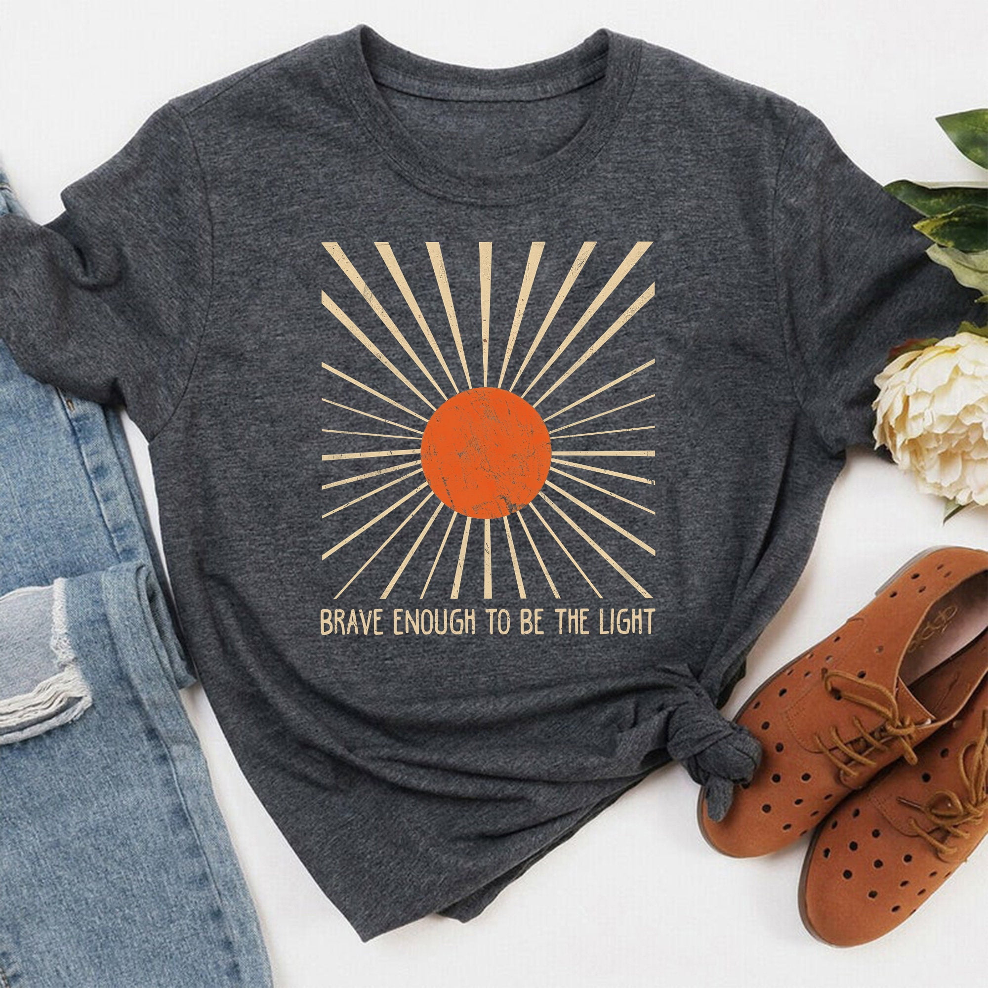 Brave Enough to Be The Light Shirt, Inspiration Shirt, Poem Shirt ...