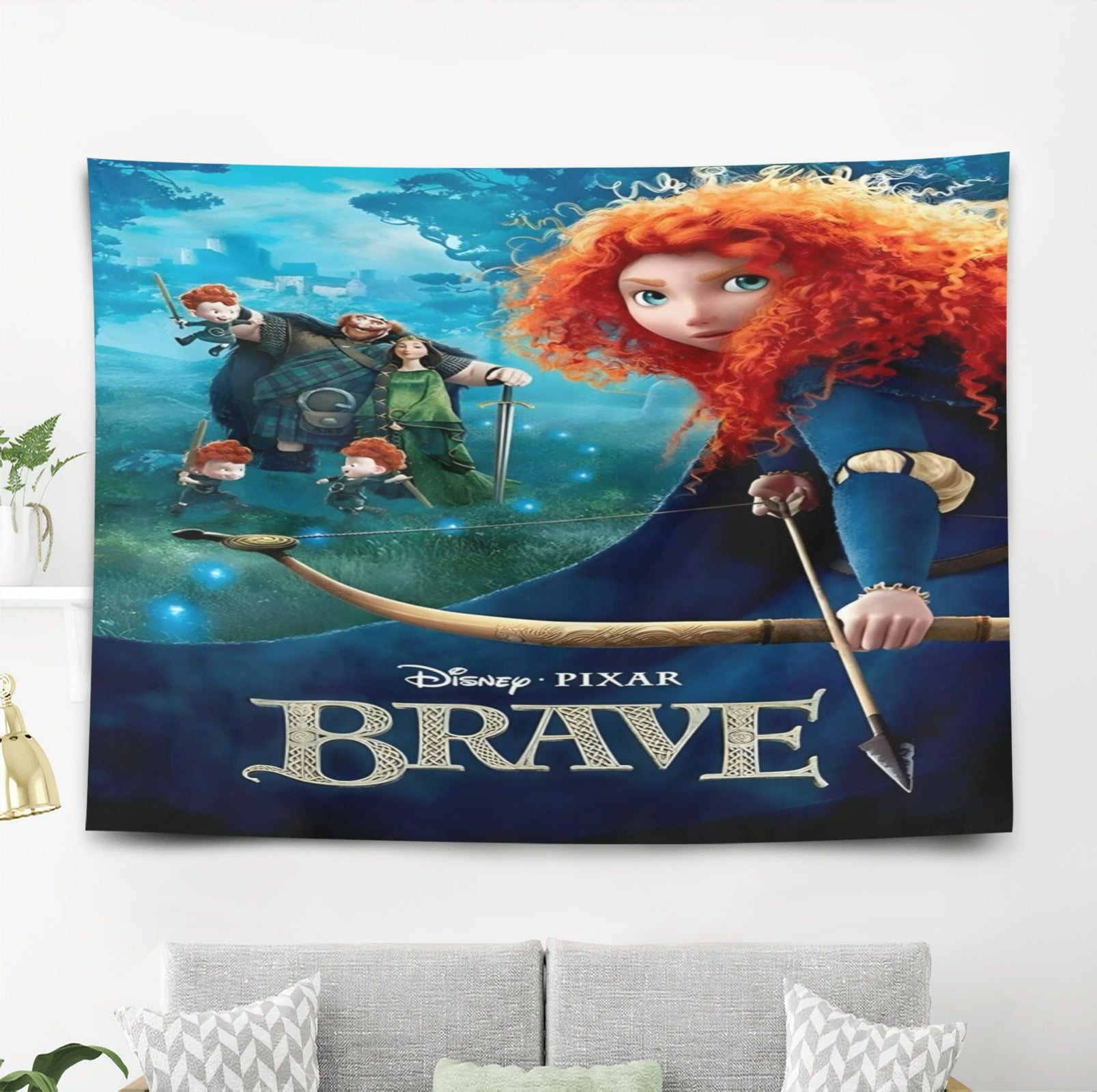Brave Flushing Tapestry - Horizontal（60"x40"） - Walmart.com