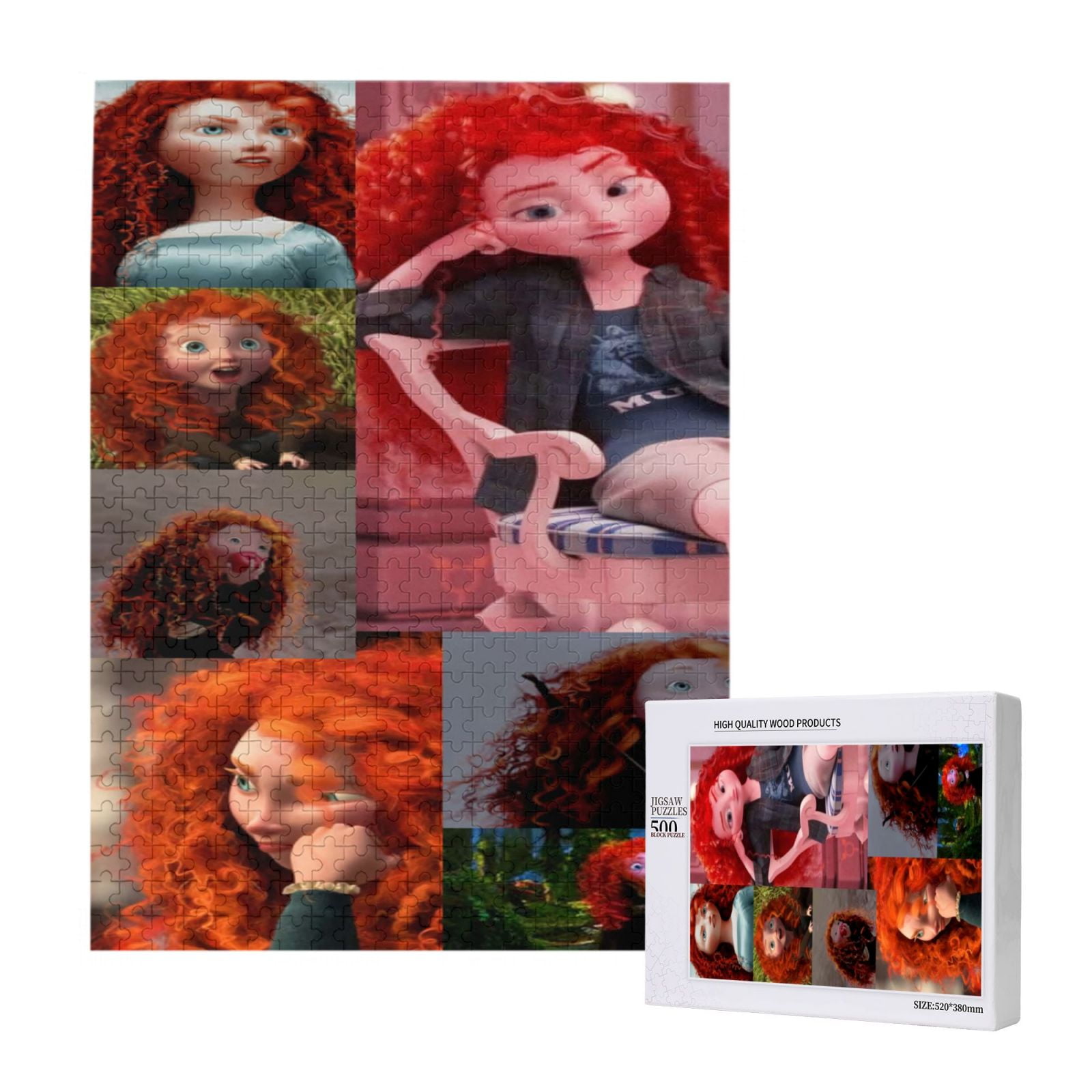 Brave Jigsaw Puzzle Interactive Brain Teaser Board Game for Adults ...