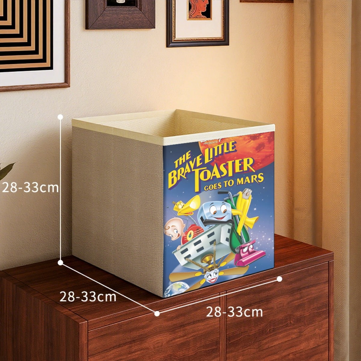 The Brave Little Toaster storage box say goodbye to clutter with one sleek box. Reclaim your ...