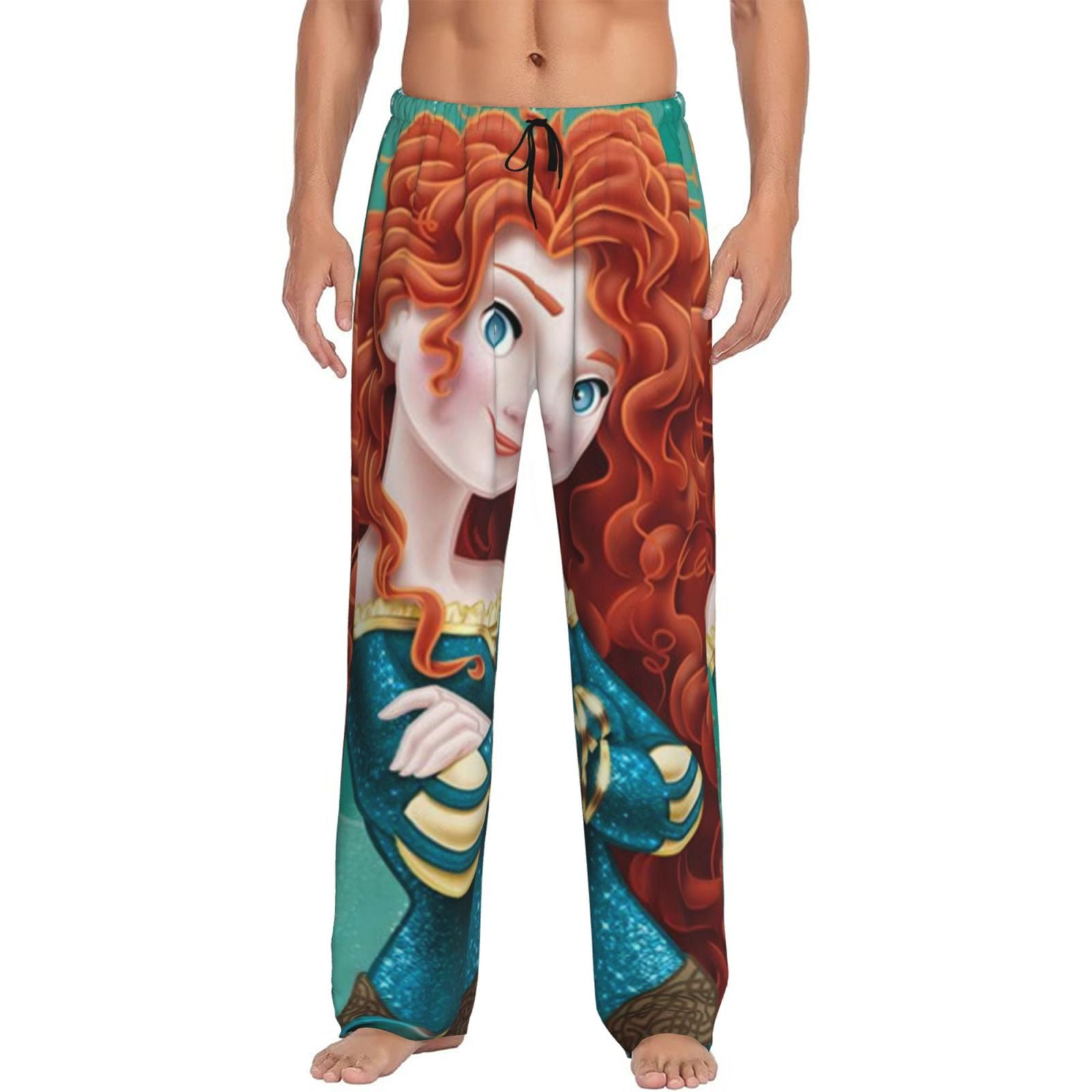 Brave Men's Pajama Pant Soft Comfy Lounge Pj Bottoms Loose Elastic ...