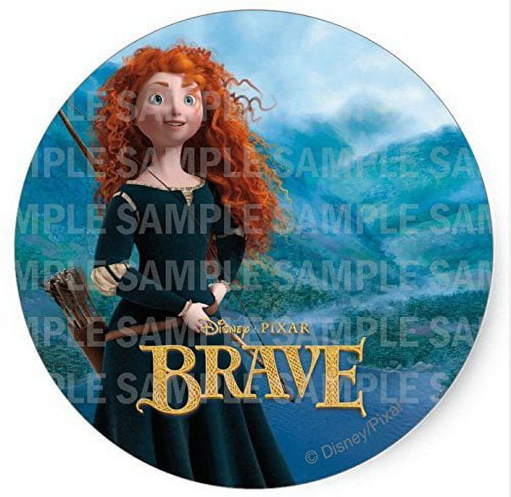 Brave Merida Disney Birthday Edible Image Photo 8" Round Cake Topper ...