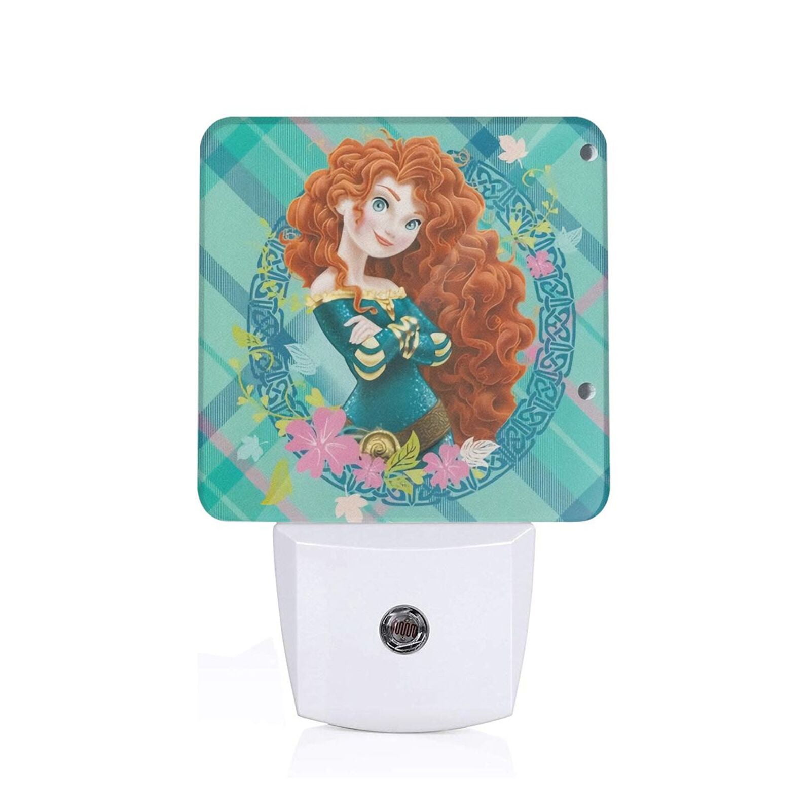 Brave Merida Grid Poster Night Light,Night Lights Plug into Wall,1 Pack ...