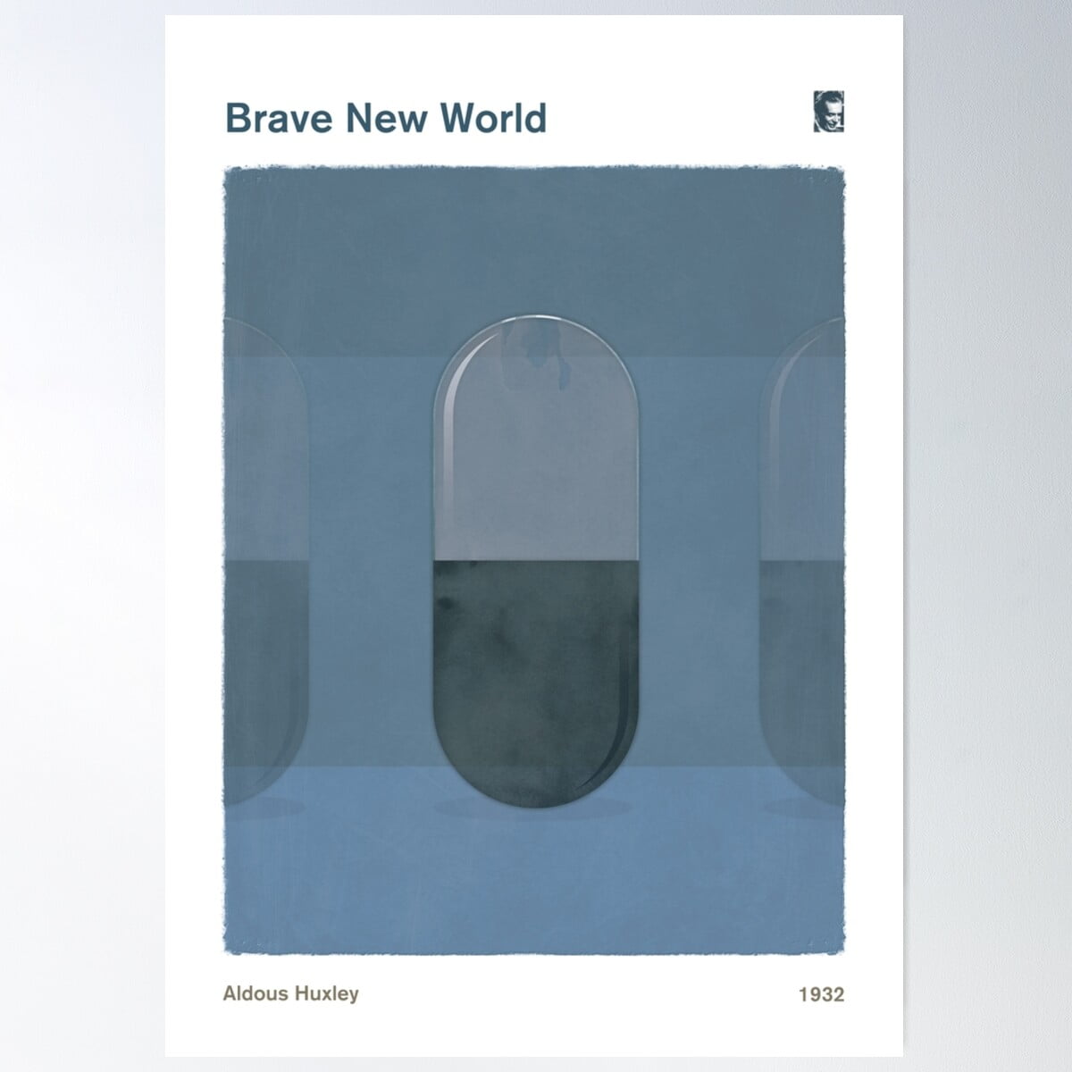 Brave New World, Aldous Huxley Dystopian Social Science Fiction Art For ...