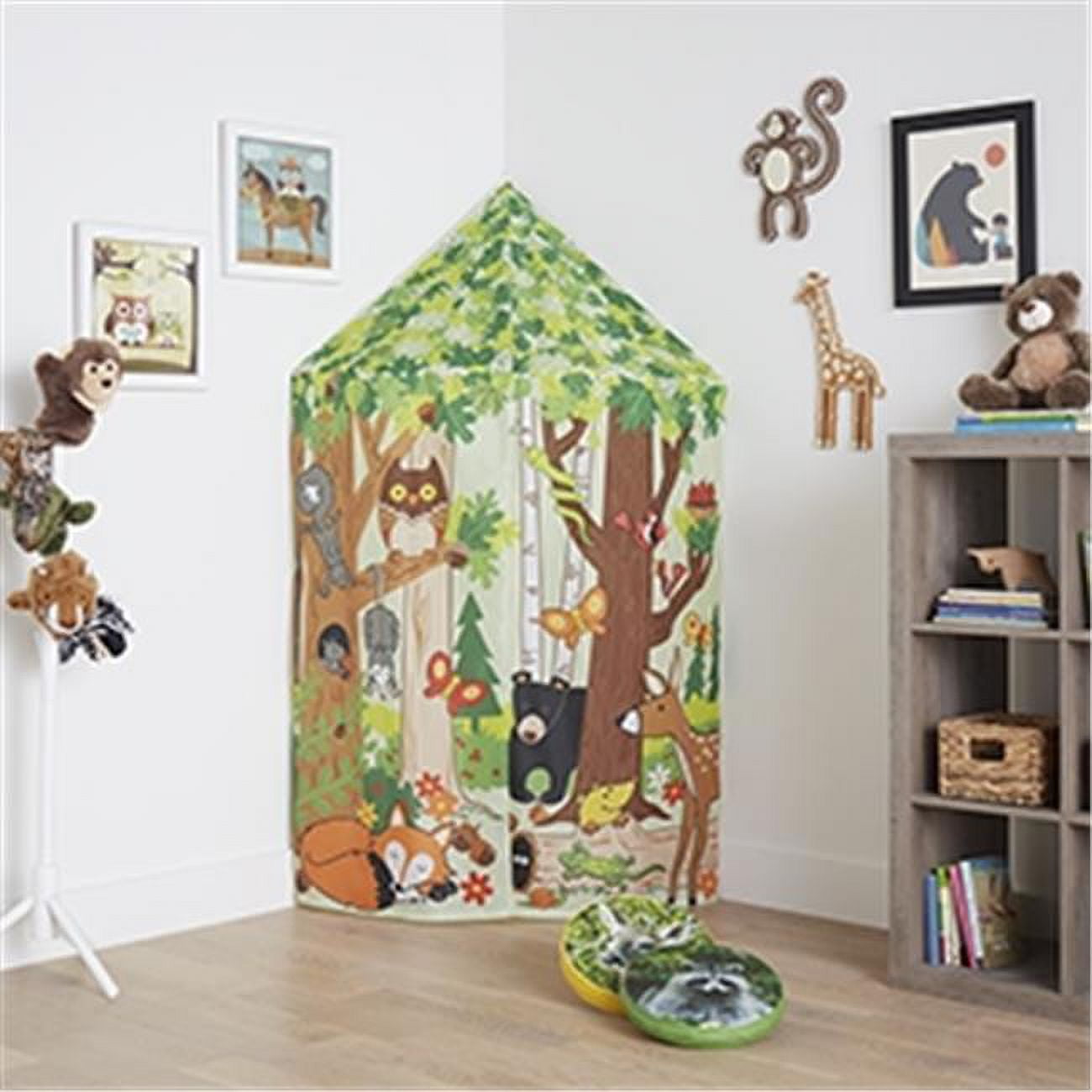 Brave New World FCT100 Forest Quiet Space Corner Tent - Walmart.com