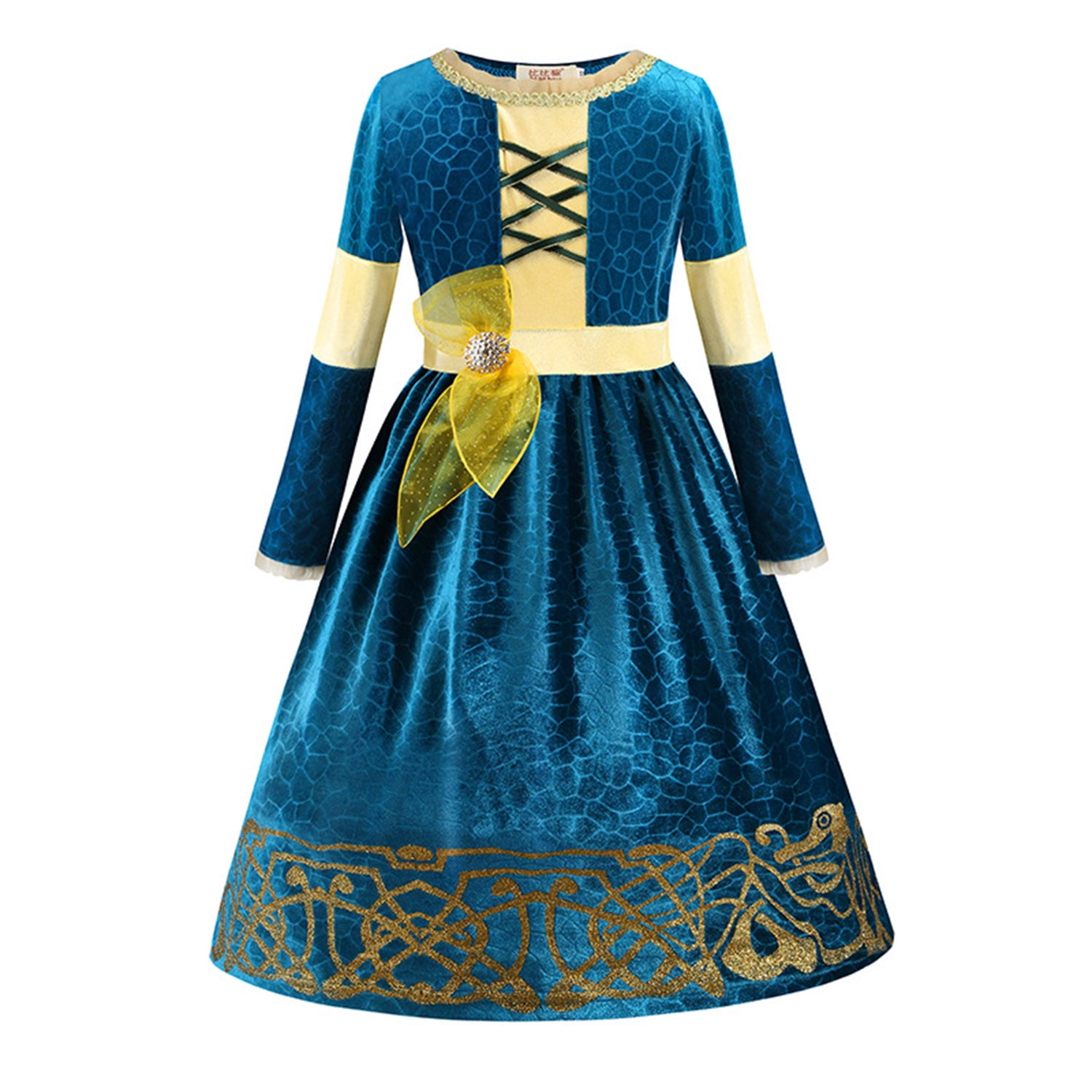 Brave Princess Merida Costume Kids Dress Up Costume Birthday Carnival ...