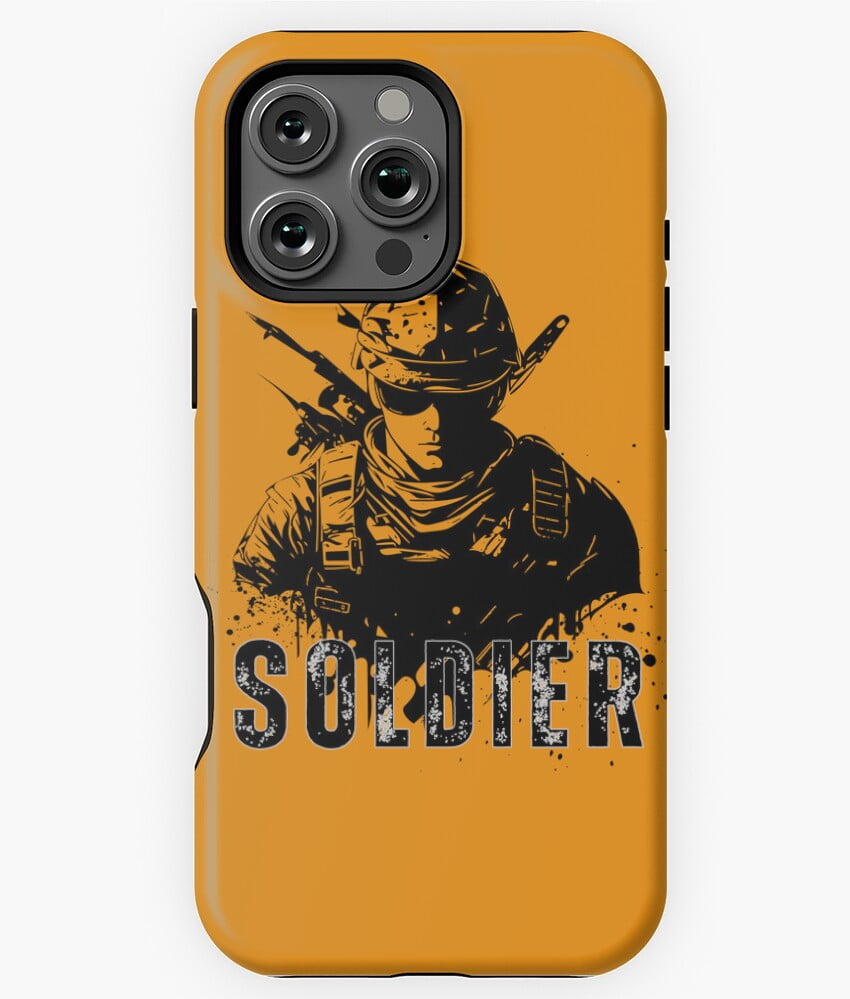 Brave Soldiers Military Phone Case for iPhone 16 15 14 13 12 11 Pro Max ...