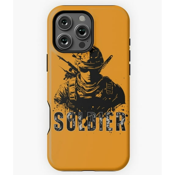 Brave Soldiers Military Phone Case for iPhone 16 15 14 13 12 11 Pro Max ...
