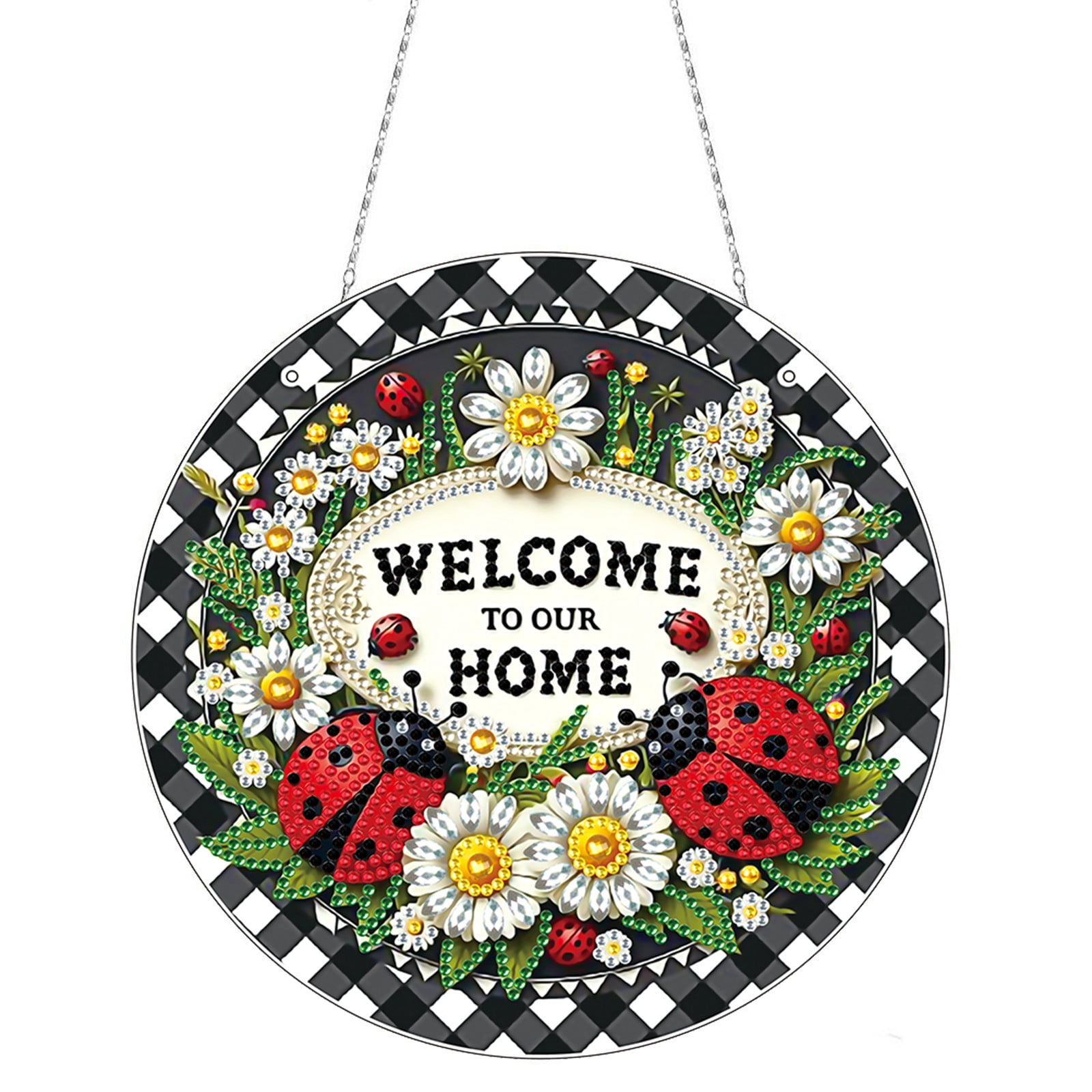 Brave State DIY Drilling Pendant Diamond Art Painting Round Home ...