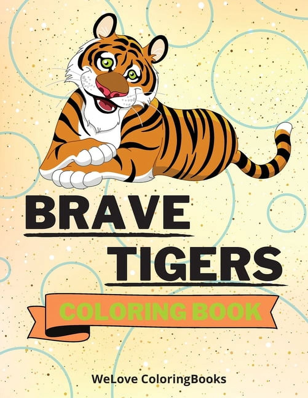 Brave Tigers Coloring Book - Walmart.com