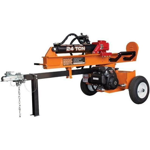 Brave VH1724GC 24 Ton Vertical/Horizontal Log Splitter - Walmart.com